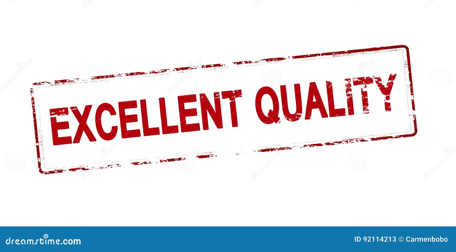 Excellent quality stock illustration. Illustration of quality - 92114213