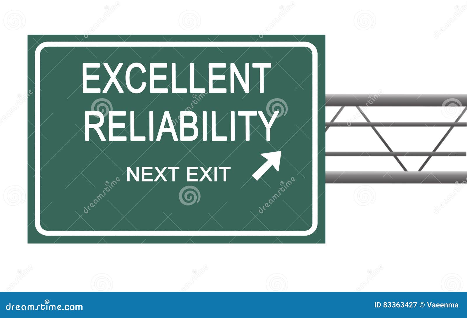 Excellent reliability stock illustration. Illustration of direction ...