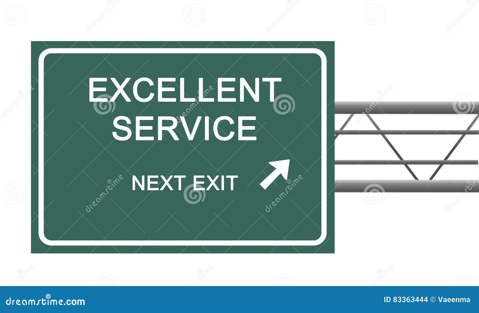 Excellent service stock photo. Image of sign, highway - 83363444