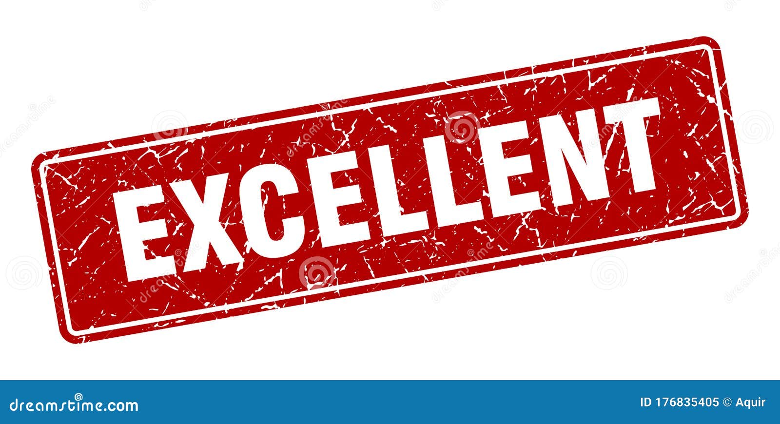 Excellent Sign. Excellent Grunge Stamp Stock Vector - Illustration of ...