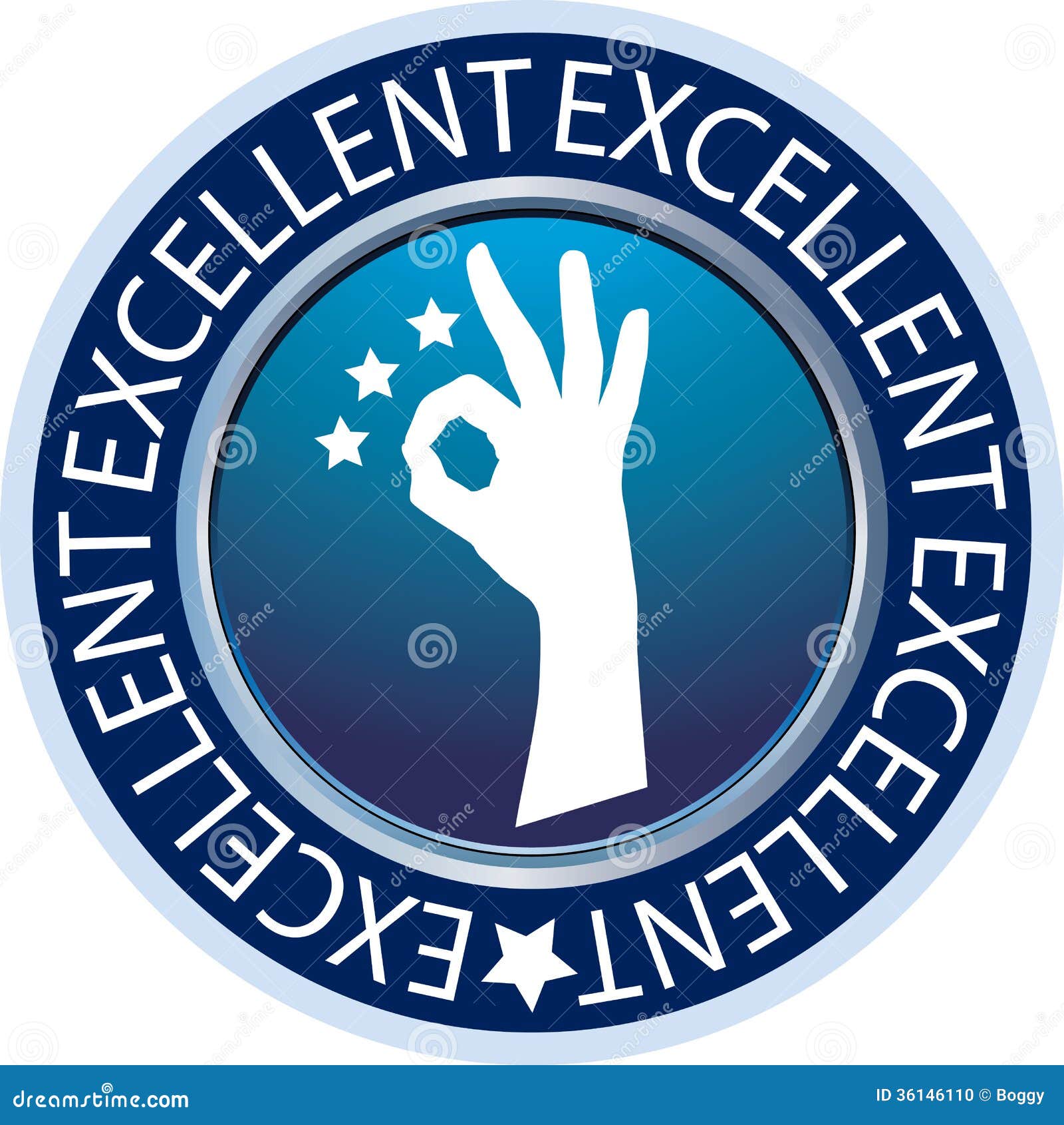 Excellent sign stock vector. Illustration of element - 36146110