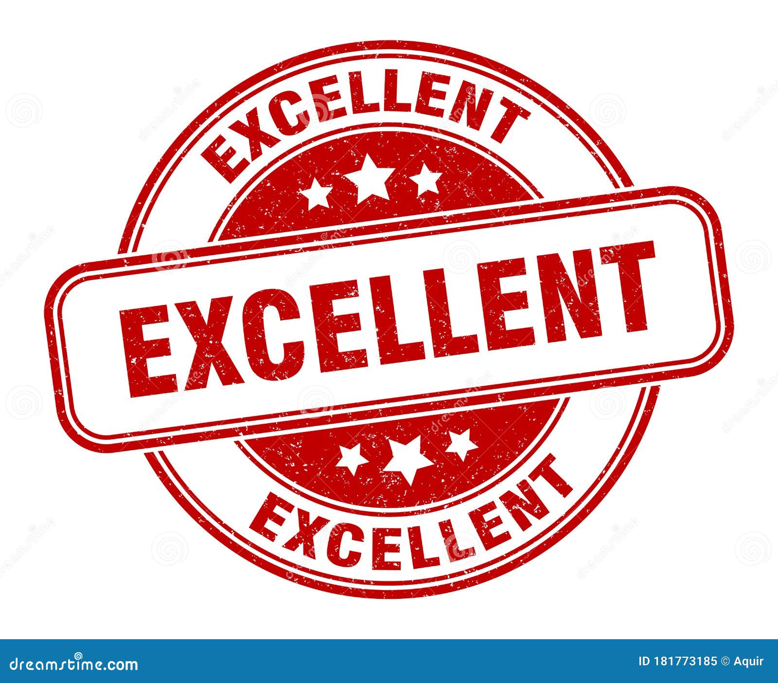 Excellent Stamp. Excellent Round Grunge Sign Stock Vector ...