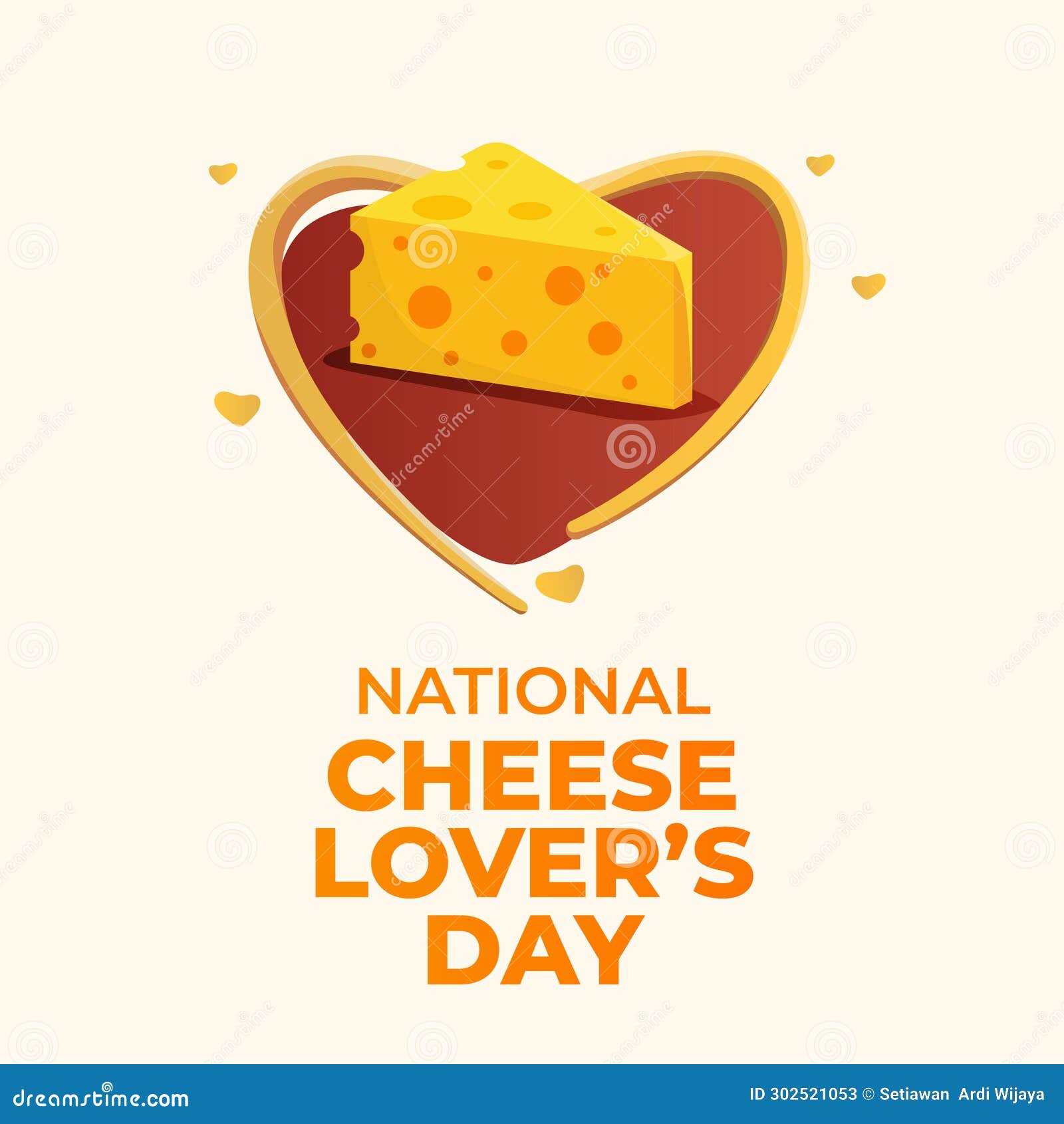 National Cheese Day Calligraphy Hand Lettering On Yellow Background ...