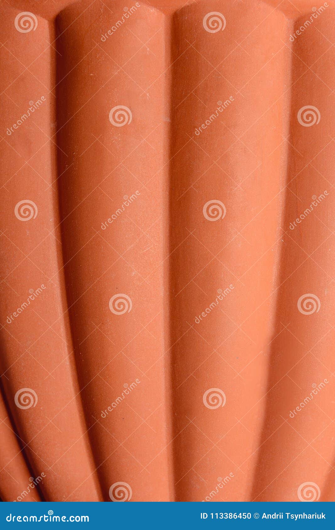 Excellente Texture D'une Forme Cylindrique Faite En Brun En Plastique ...