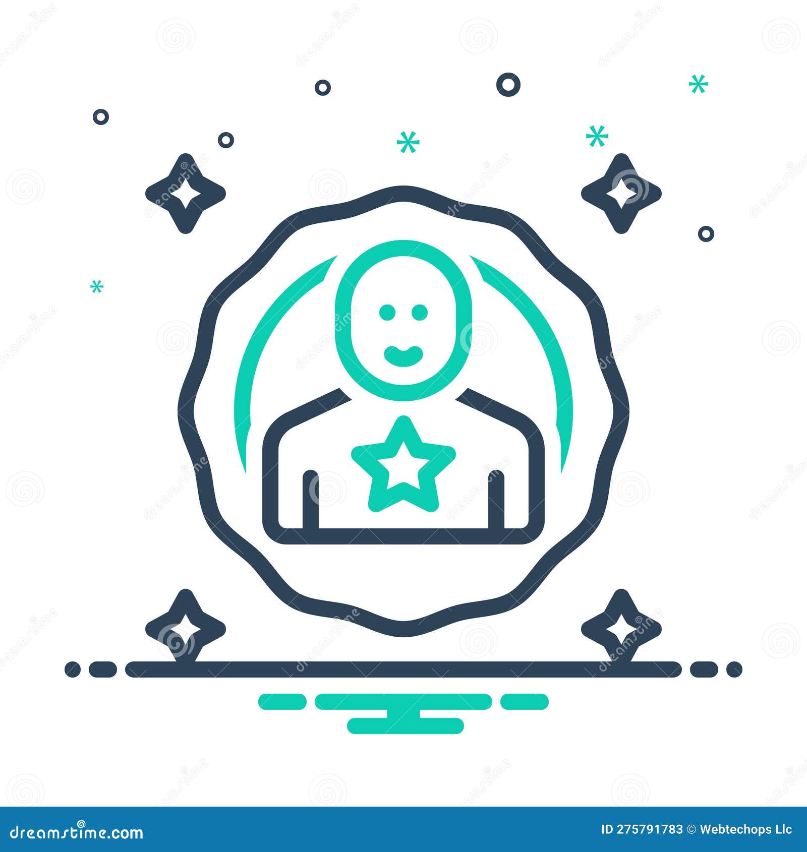 Mix Icon for Exceptional, Extraordinary and Special Stock Vector ...