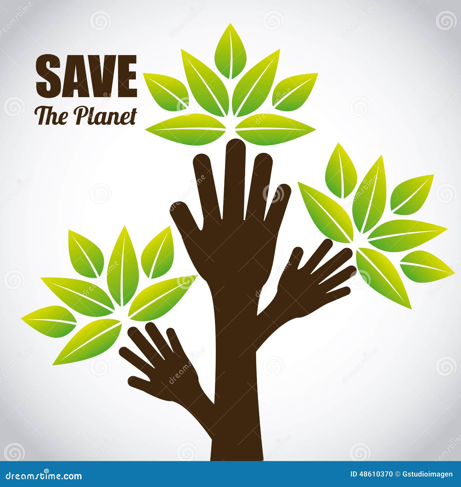 Excepto el planeta stock de ilustración. Ilustración de verde - 48610370