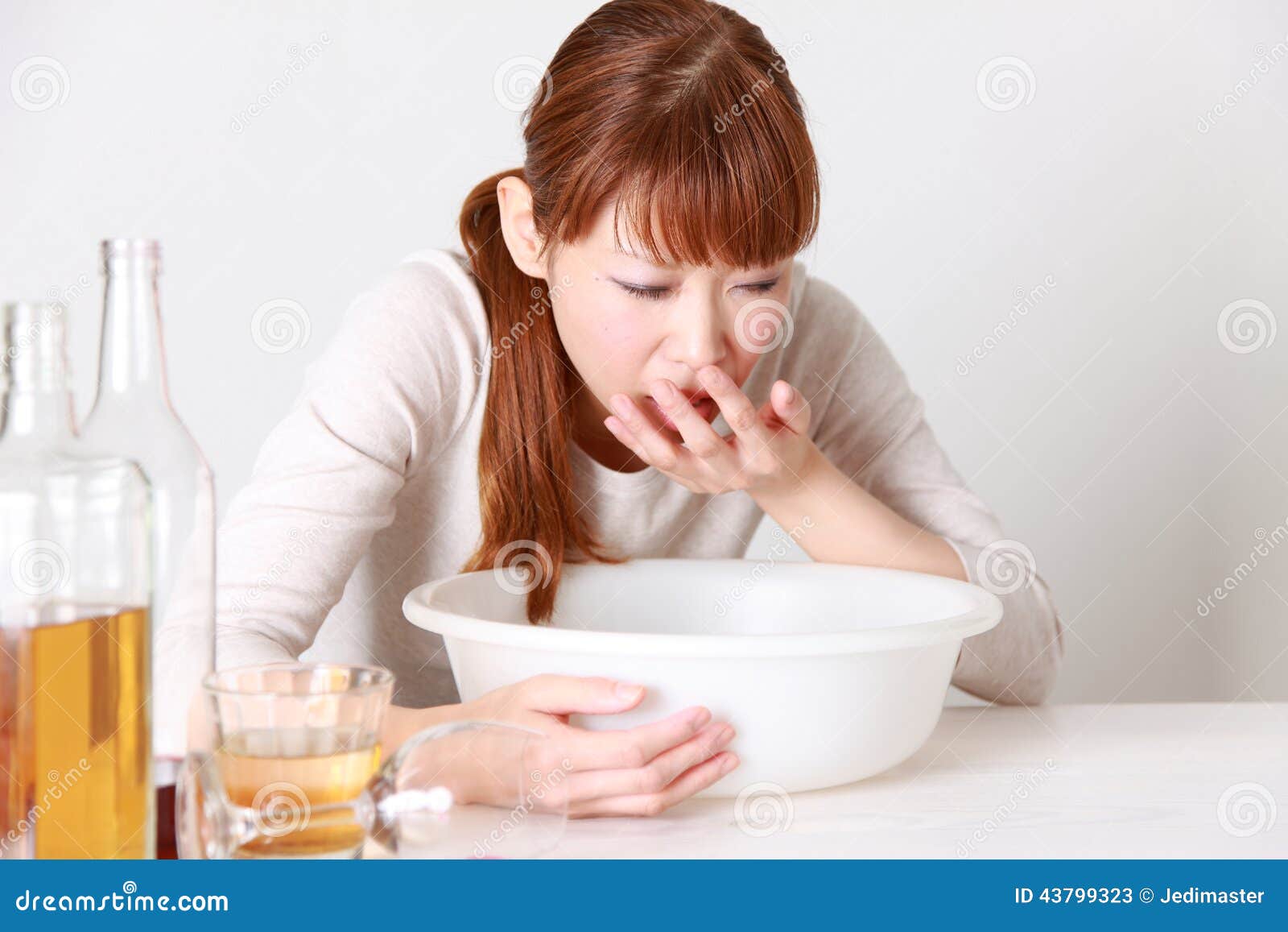 Excessive drinking stock image. Image of young, woman - 43799323