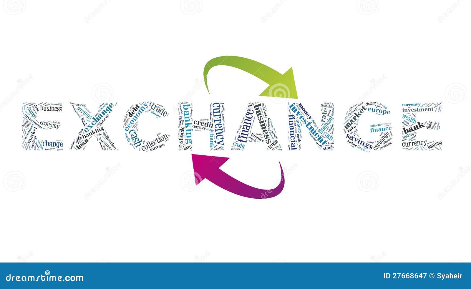 Exchange stock illustration. Illustration of achievement - 27668647