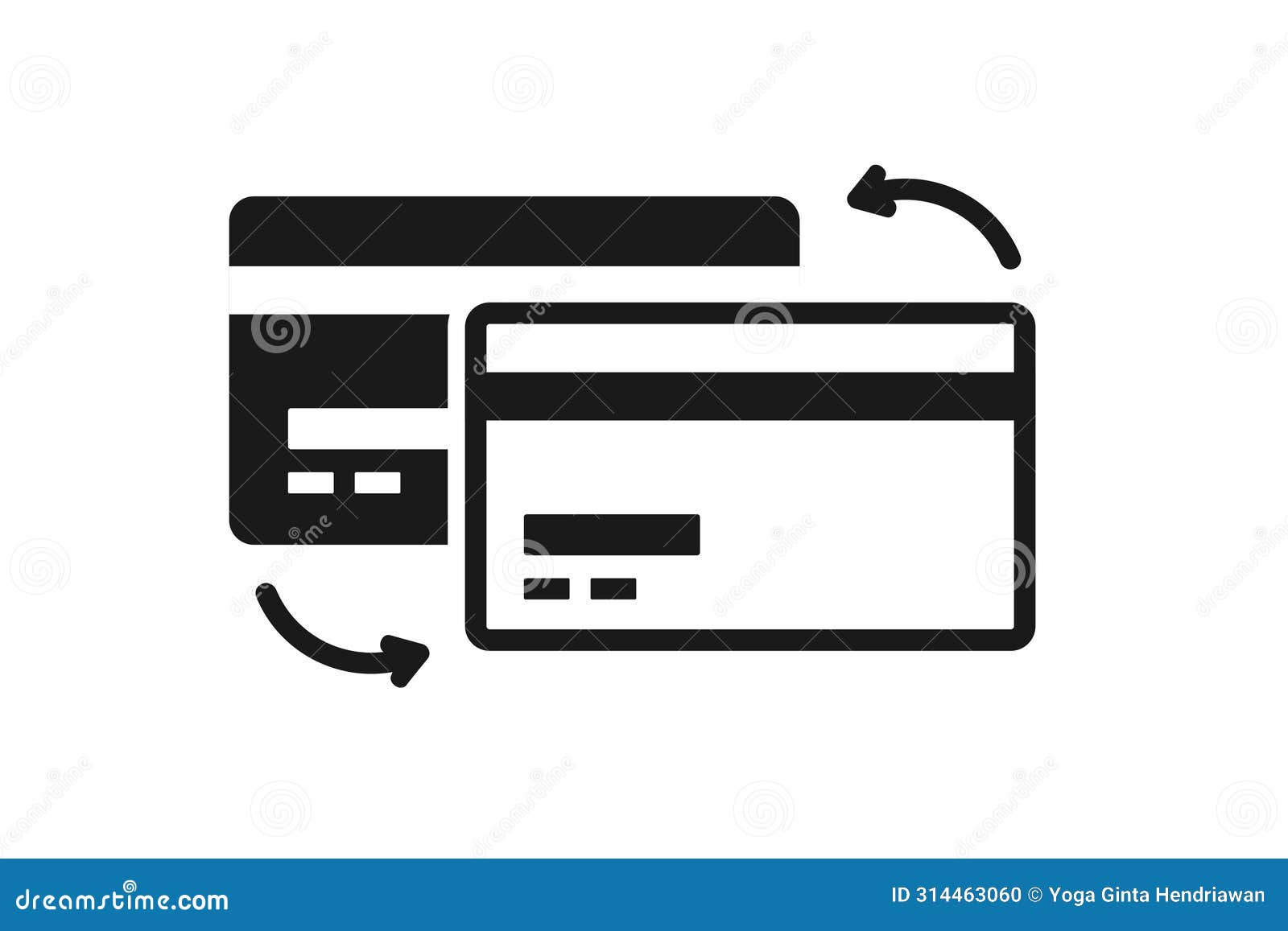 Exchange Atm Card. Illustration Vector Stock Vector - Illustration of ...