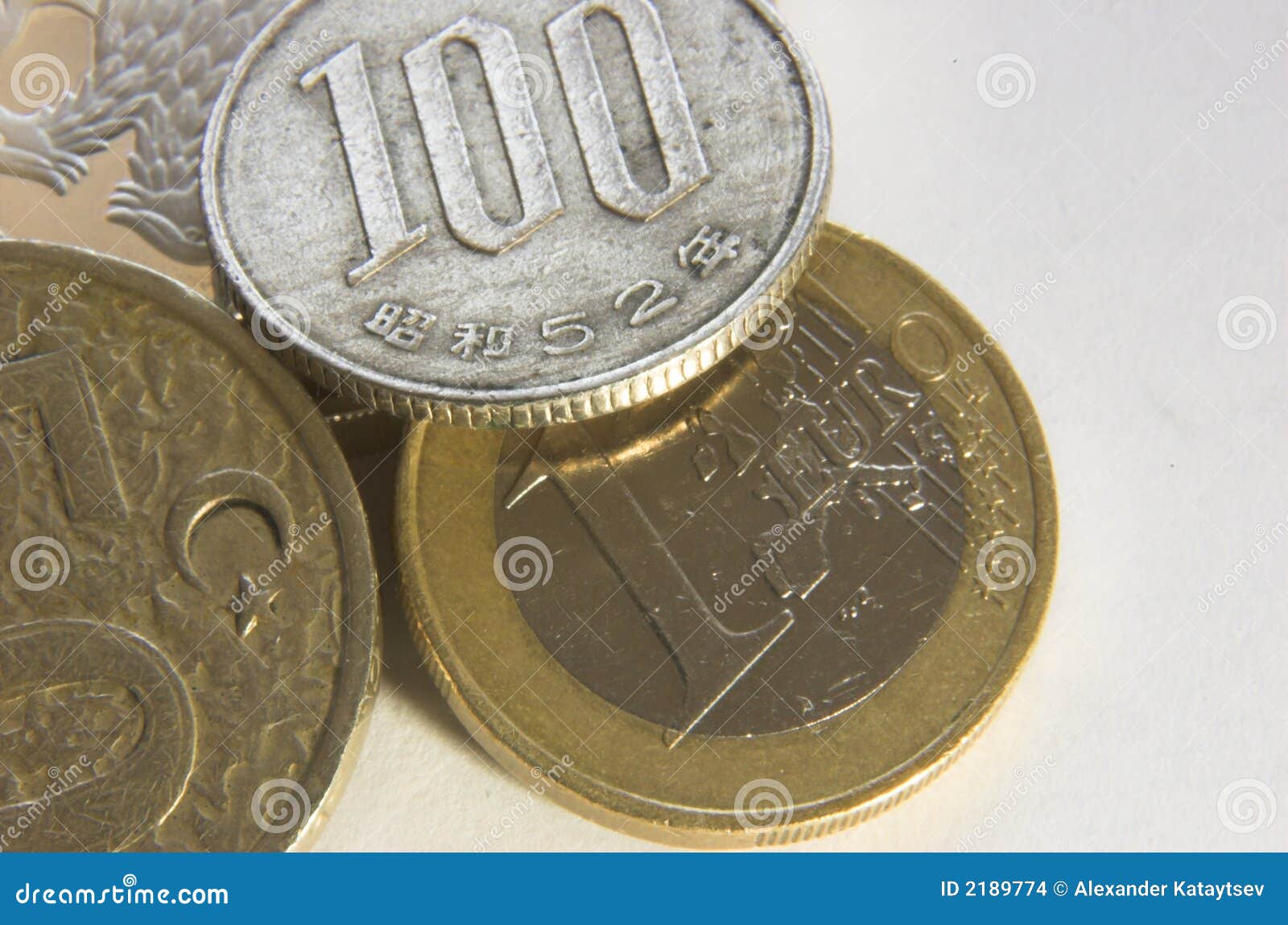 Exchange coins #3 stock photo. Image of fund, currency - 2189774