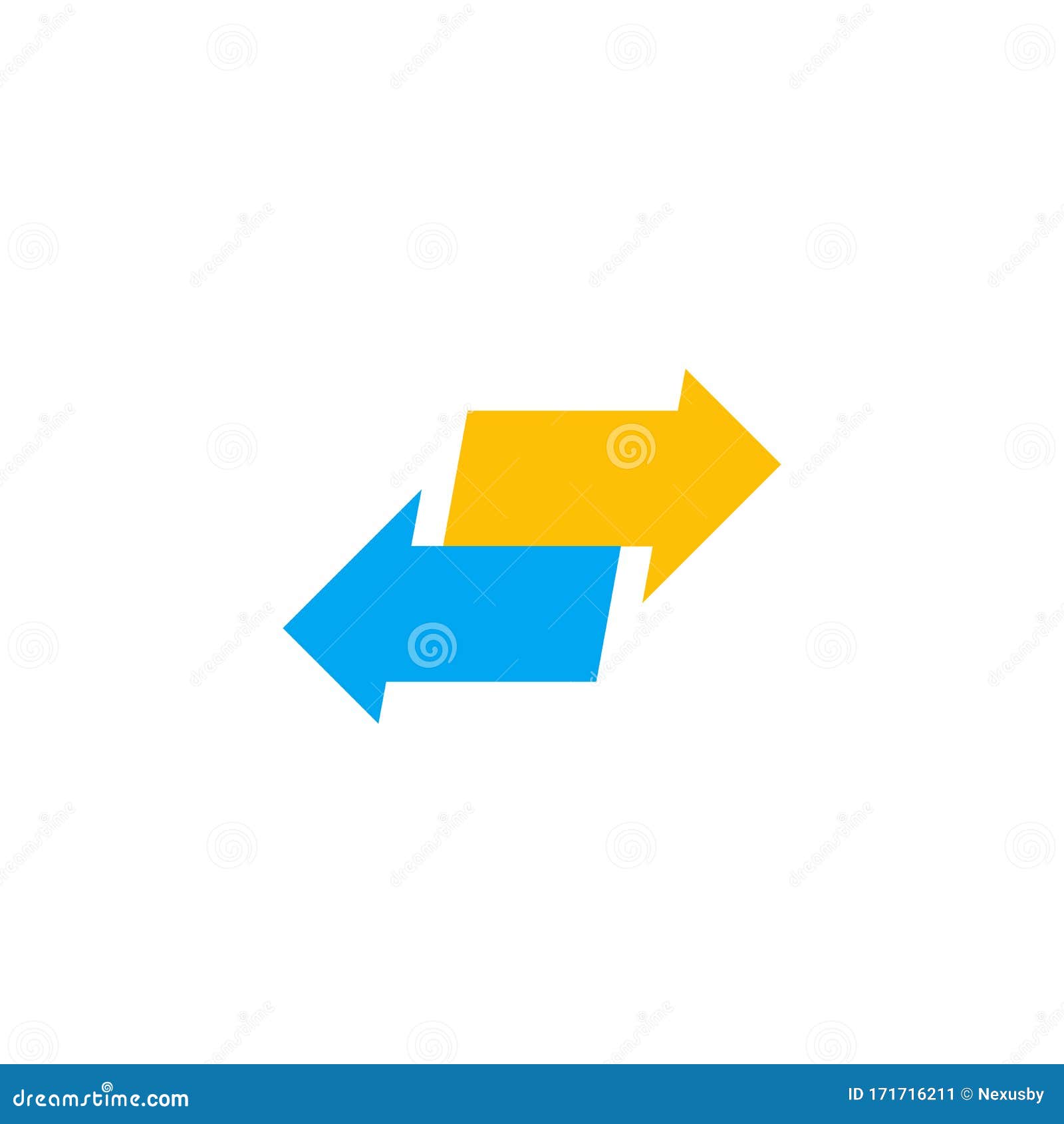 Convert Arrows Solid Flat White Icons In Square Backgrounds Vector ...