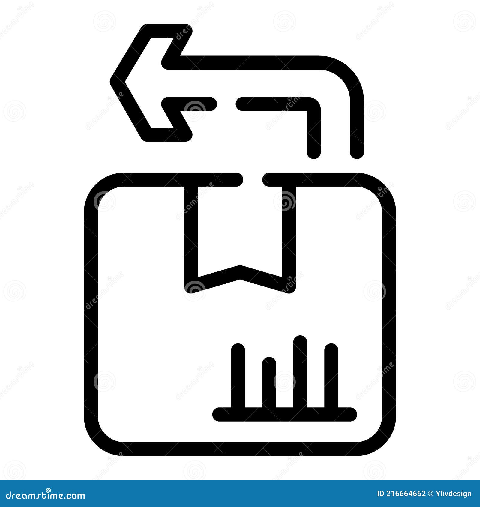 Exchange Goods Icon, Outline Style Stock Vector - Illustration of goods ...