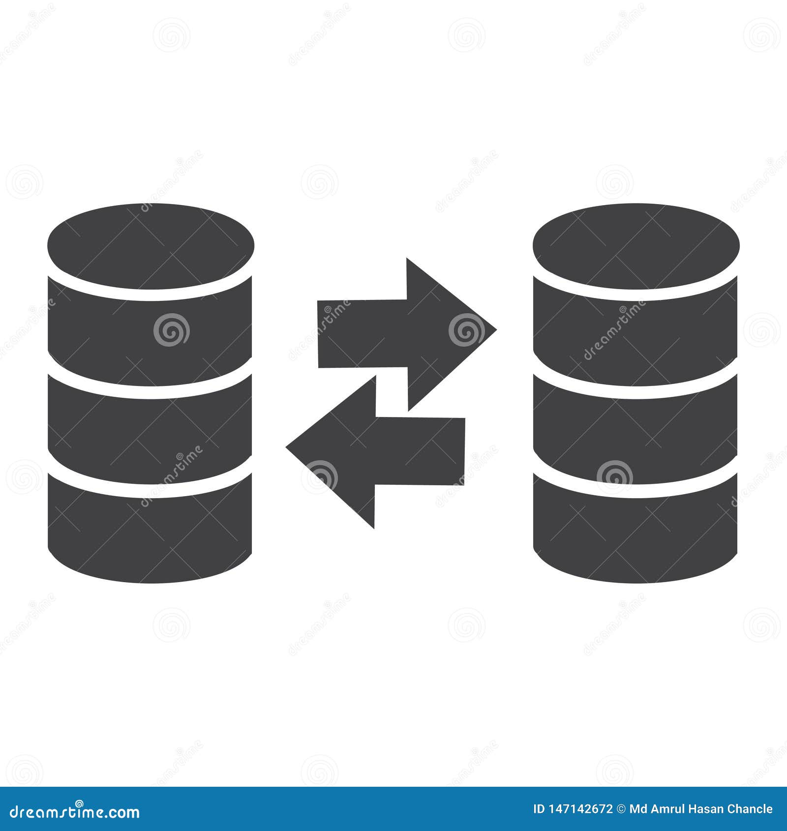Exchange Icon. Currency Exchange Vector Sign Symbol with Arrow Stock ...