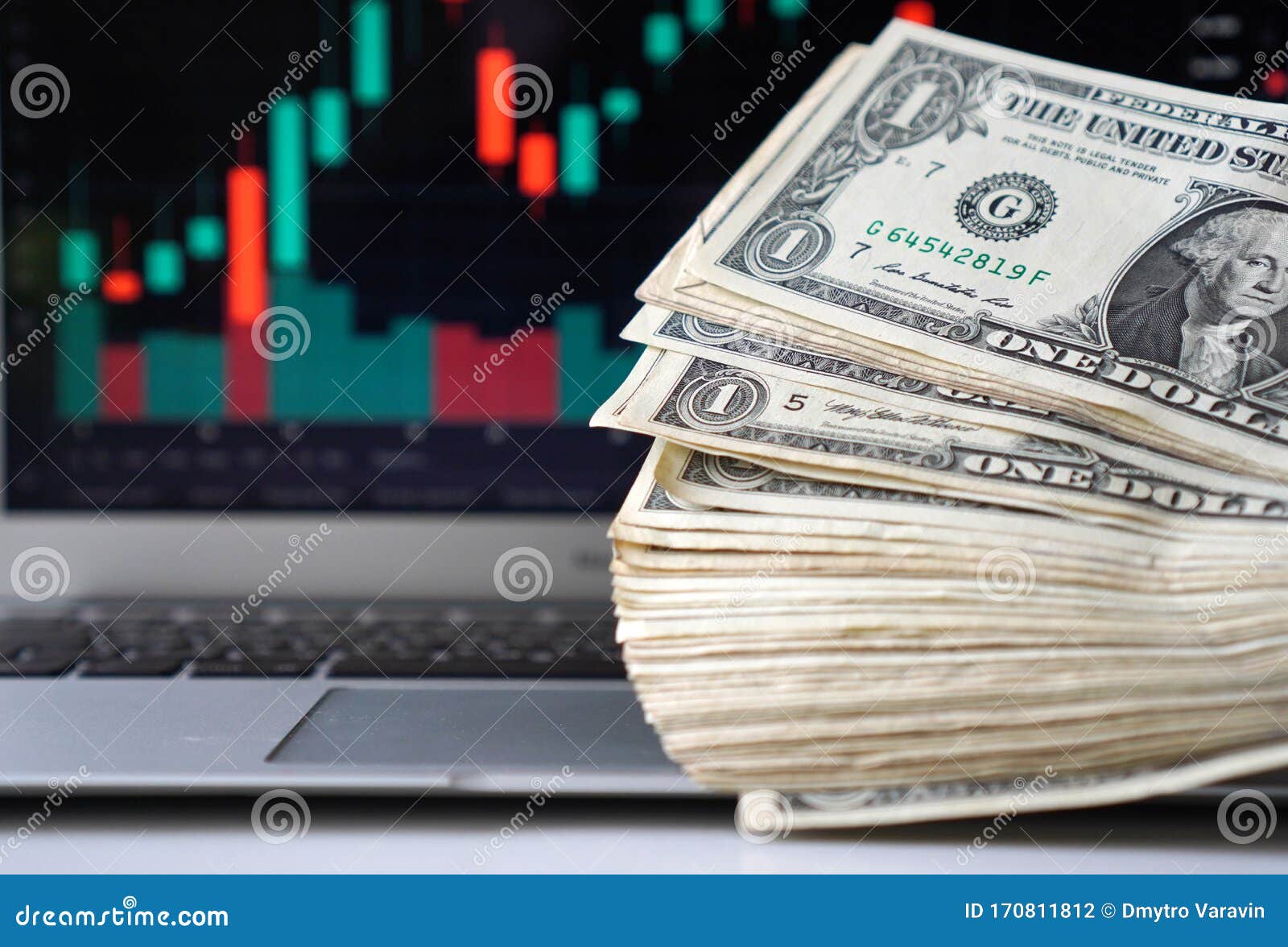 Exchange loss concept stock photo. Image of graph, benefit - 170811812