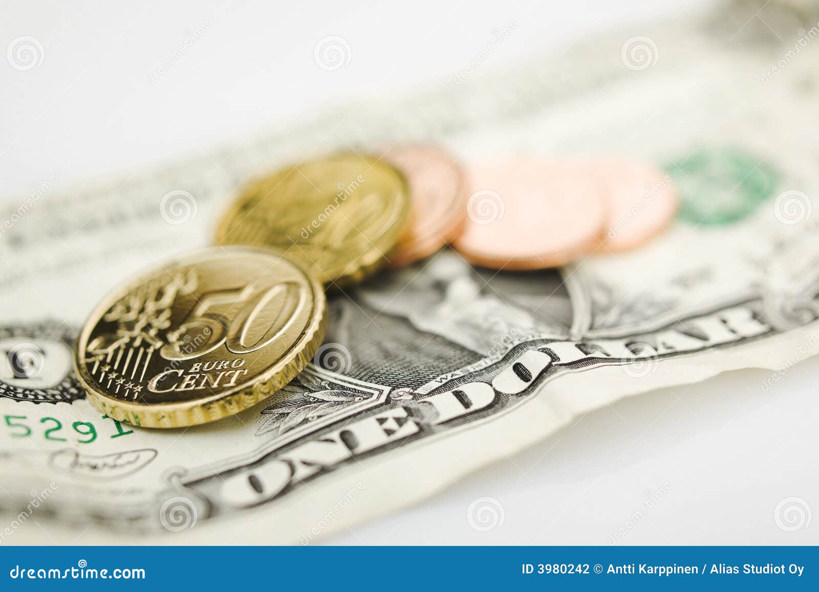 Exchange rate stock photo. Image of metal, finance, banknote - 3980242