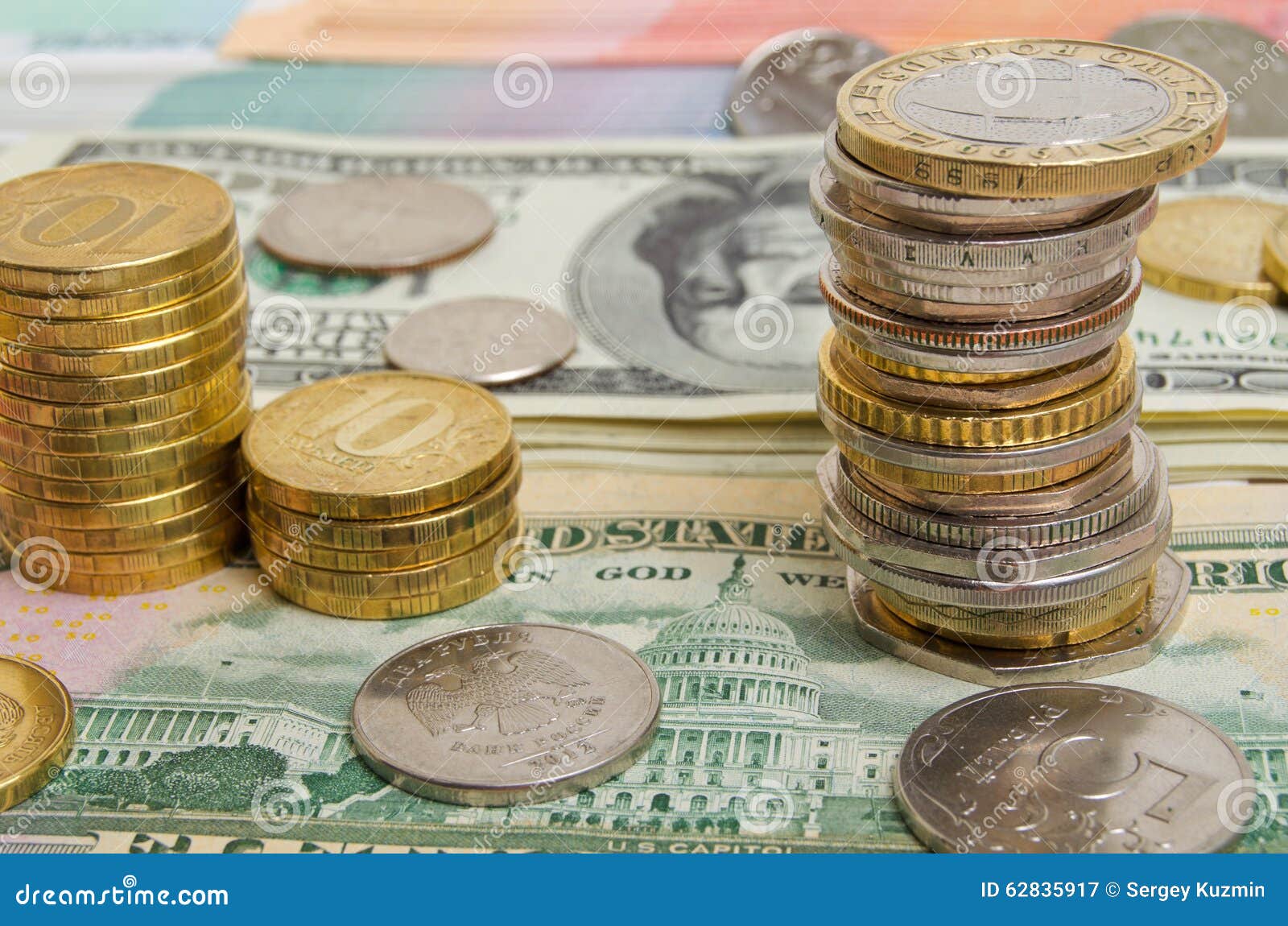 Exchange rates. stock image. Image of money, trading - 62835917