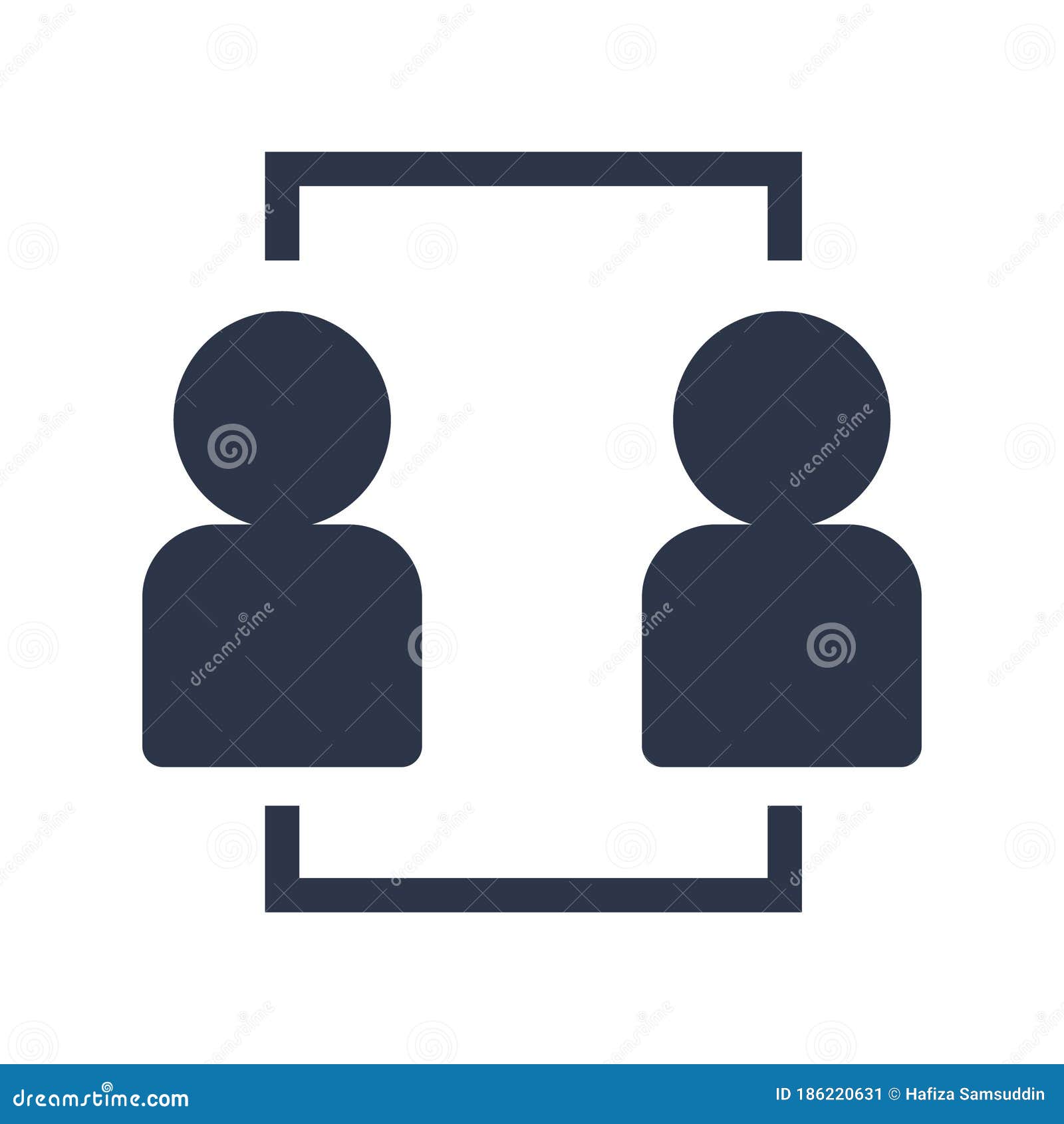 Exchanging of Ideas. Vector Illustration Decorative Design Stock Vector ...