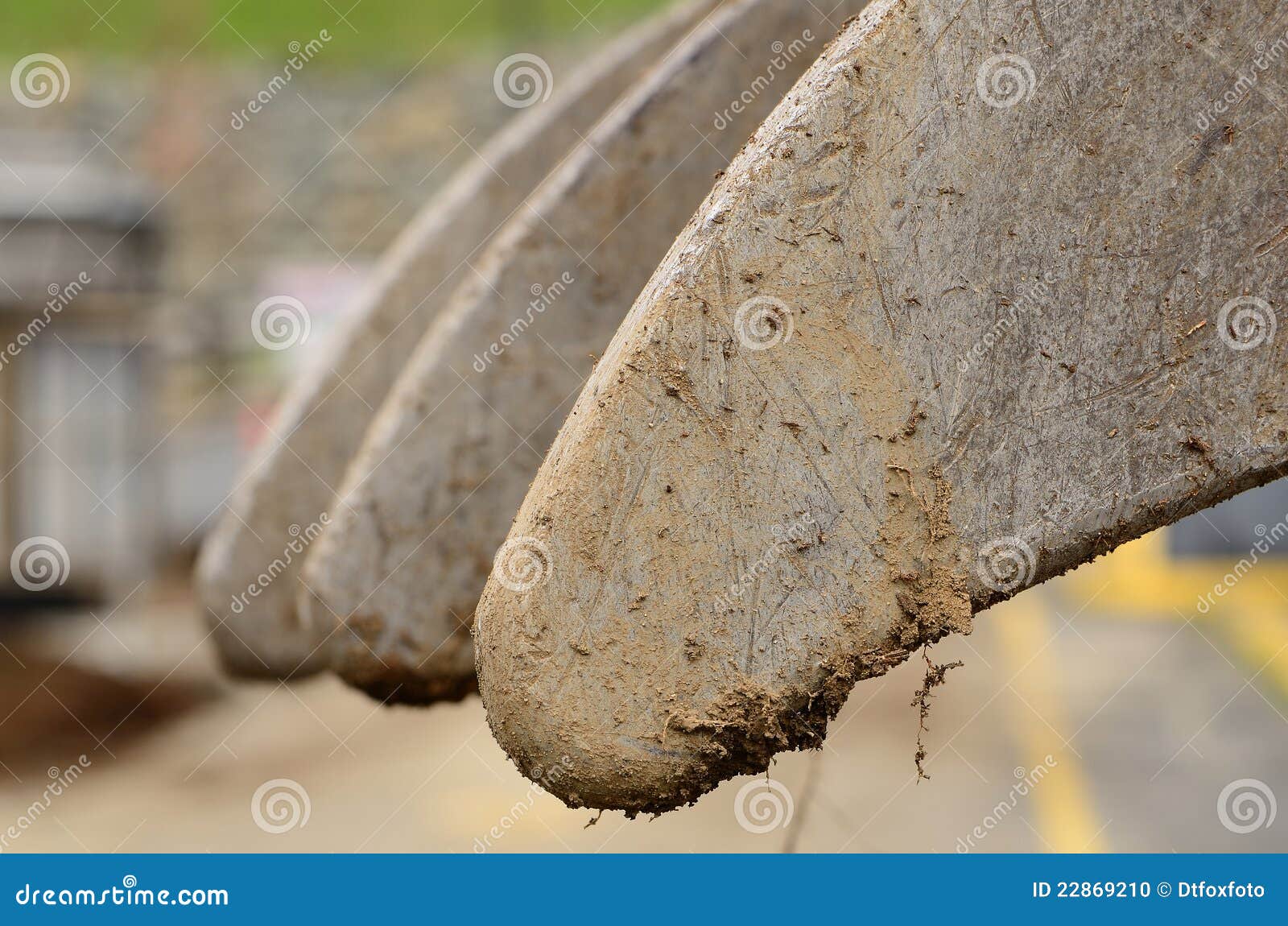 Exchavator Claw stock photo. Image of industrial, construction - 22869210