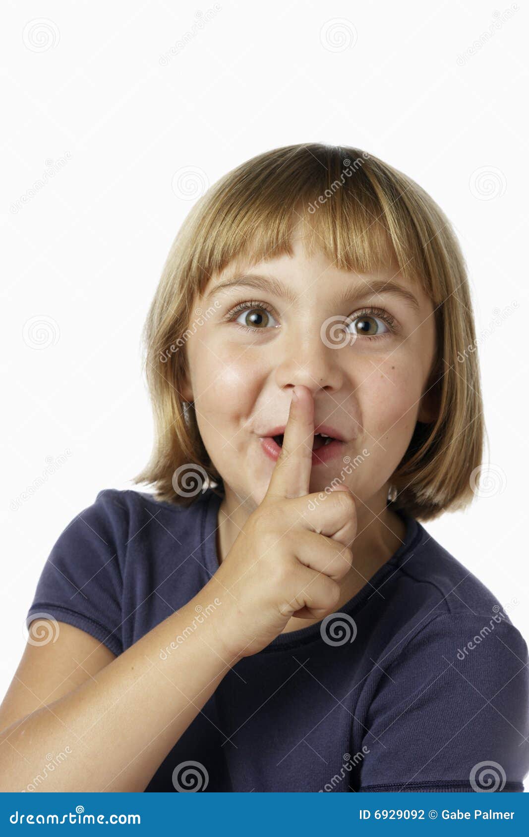 Excited Girl with Secret stock photo. Image of excited - 6929092