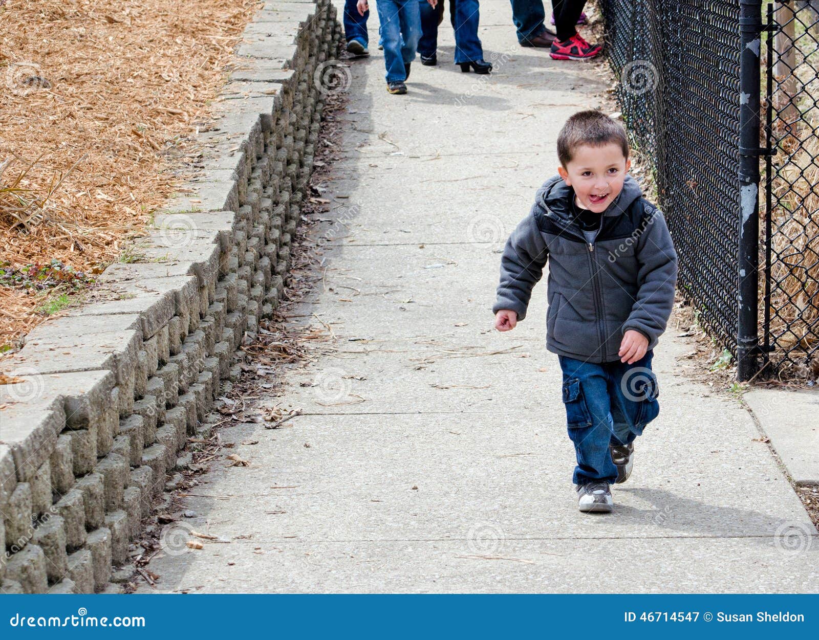 Excited little boy stock image. Image of healthy, happiness - 46714547