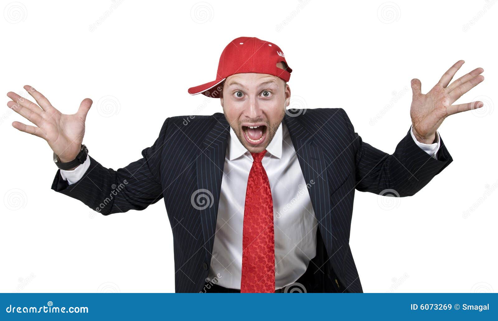 Excited man stock image. Image of business, graphics, person - 6073269