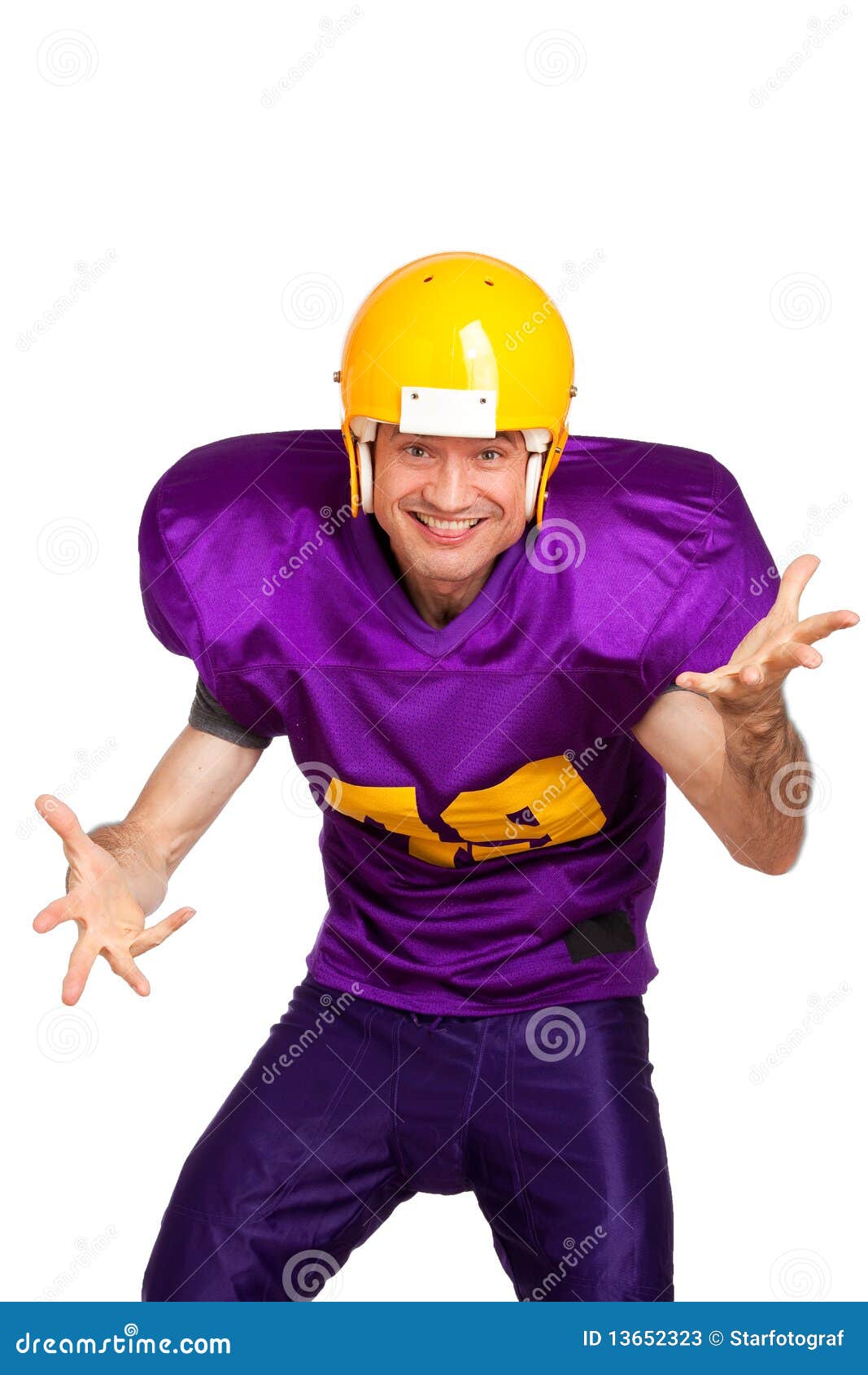 Excited Player stock image. Image of glad, defense, sport - 13652323