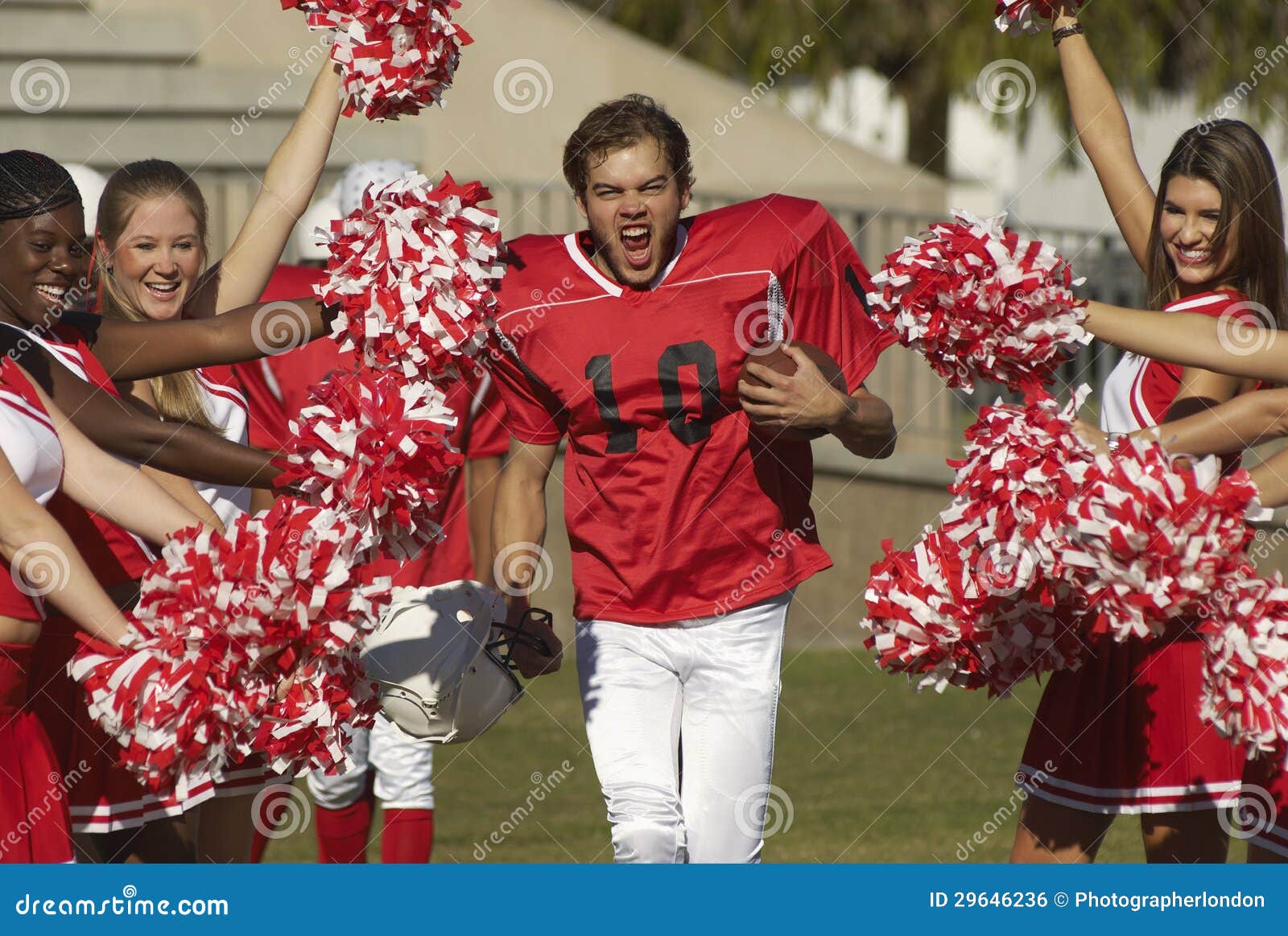 Excited Rugby Player stock photo. Image of ball, caucasian - 29646236