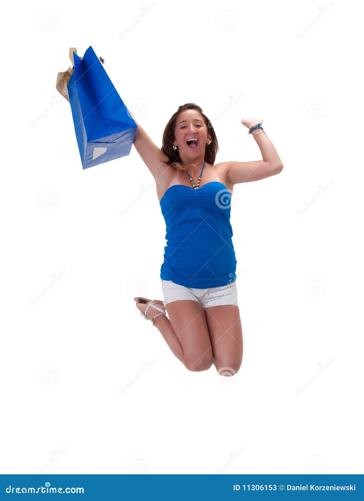 Excited Shopper stock image. Image of people, pleasure - 11306153