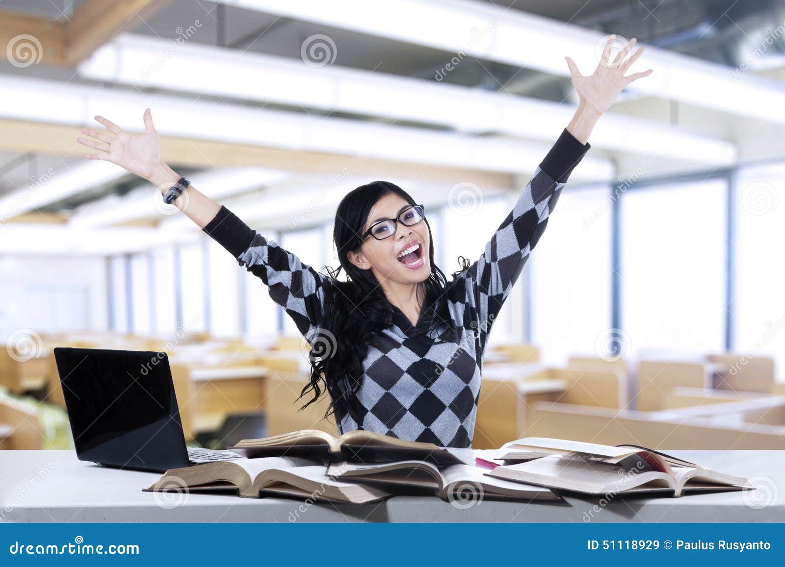 Excited Student Studying in Class 1 Stock Image - Image of charming ...