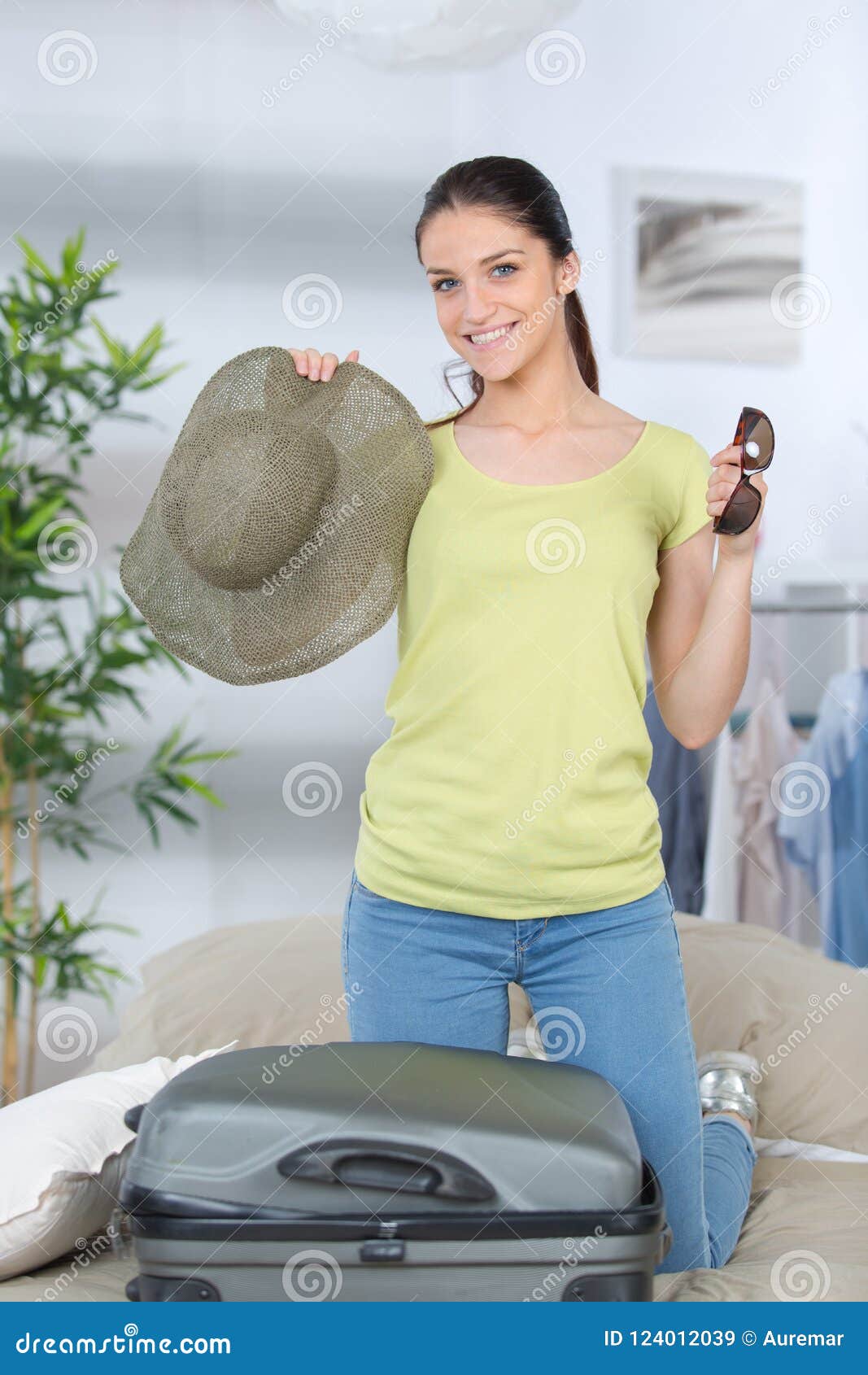 Excited for the vacation stock image. Image of youth - 124012039