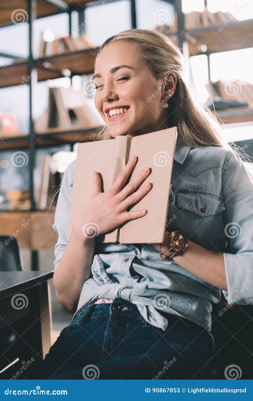 Student Hugging Big Ruler Stock Image | CartoonDealer.com #76201957