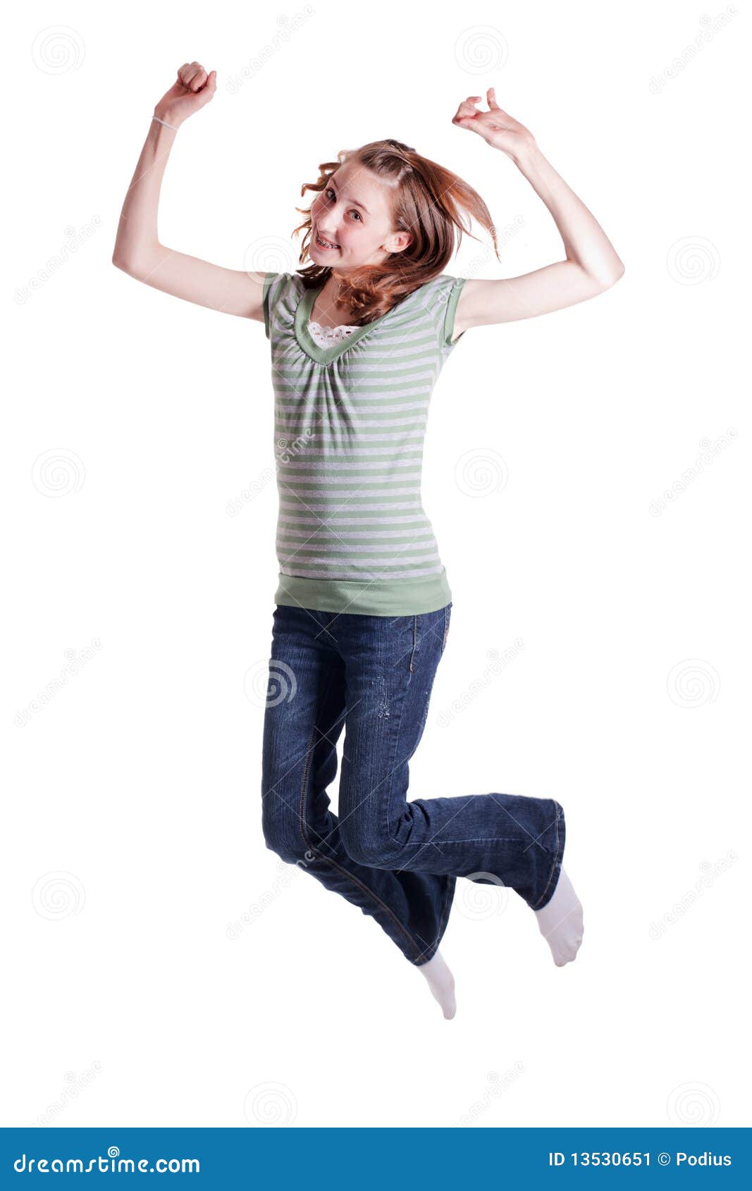 Excitement stock image. Image of movement, young, slender - 13530651