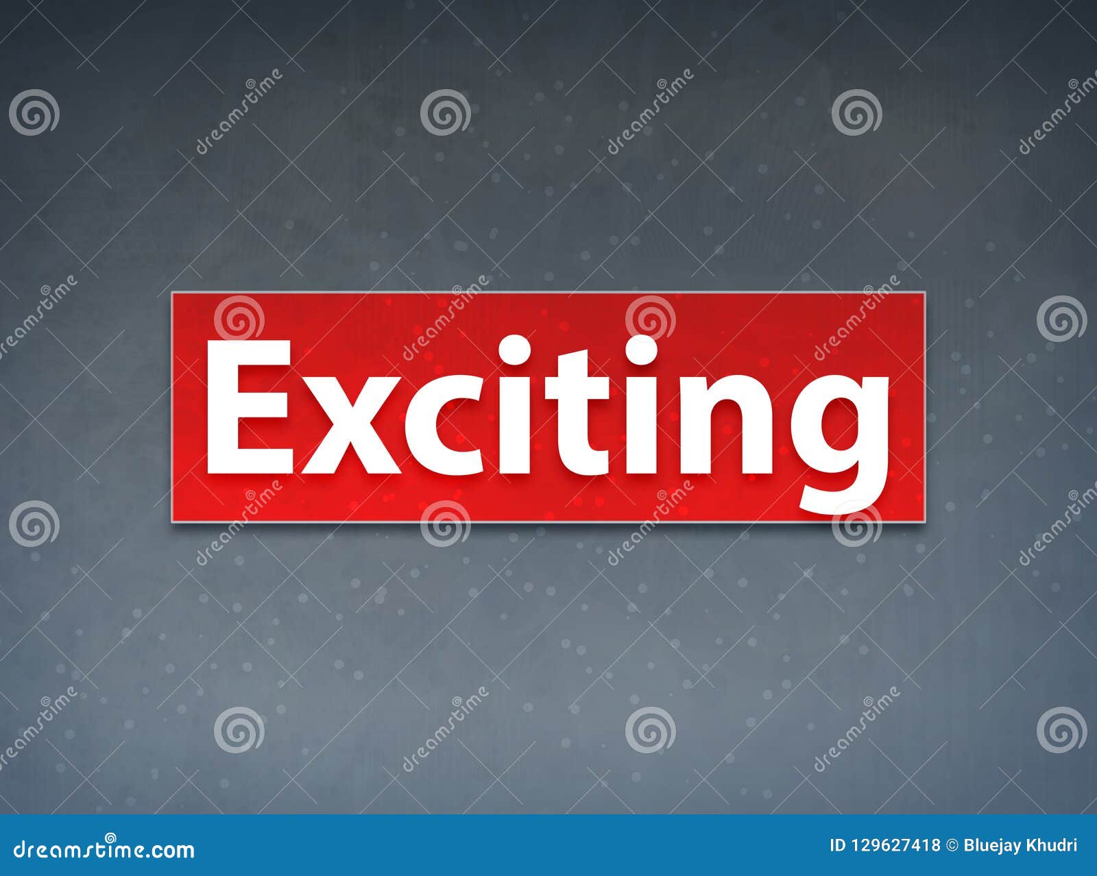 Exciting Red Banner Abstract Background Stock Illustration ...