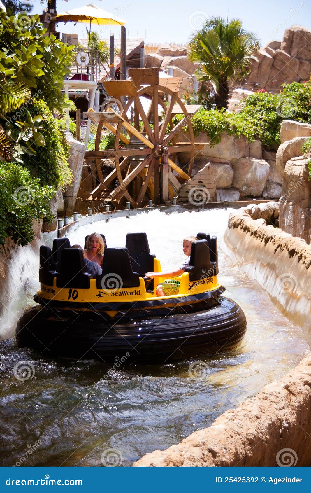 Exciting watertube ride editorial photography. Image of amusement ...