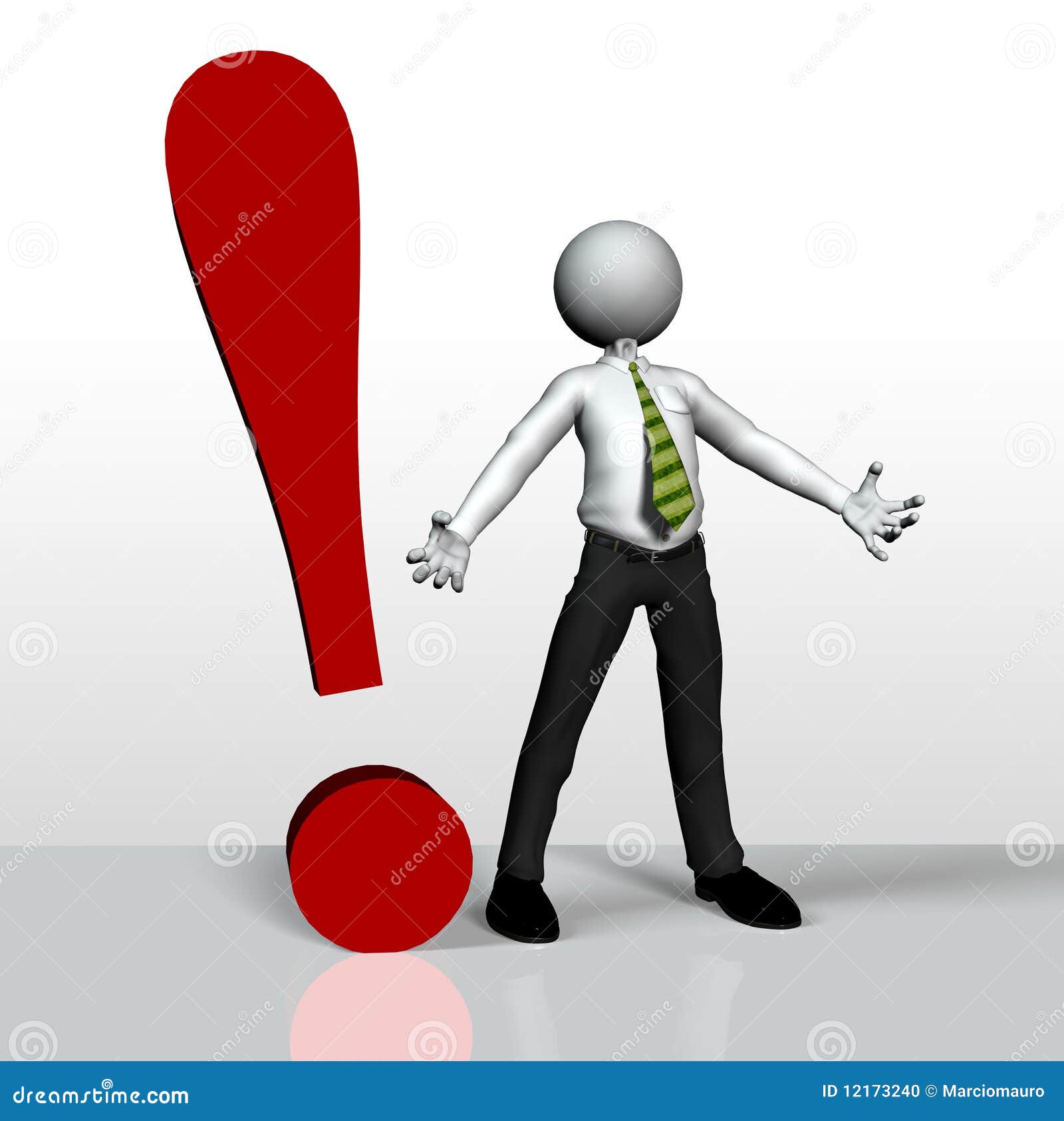 Exclamation stock illustration. Illustration of amazing - 12173240
