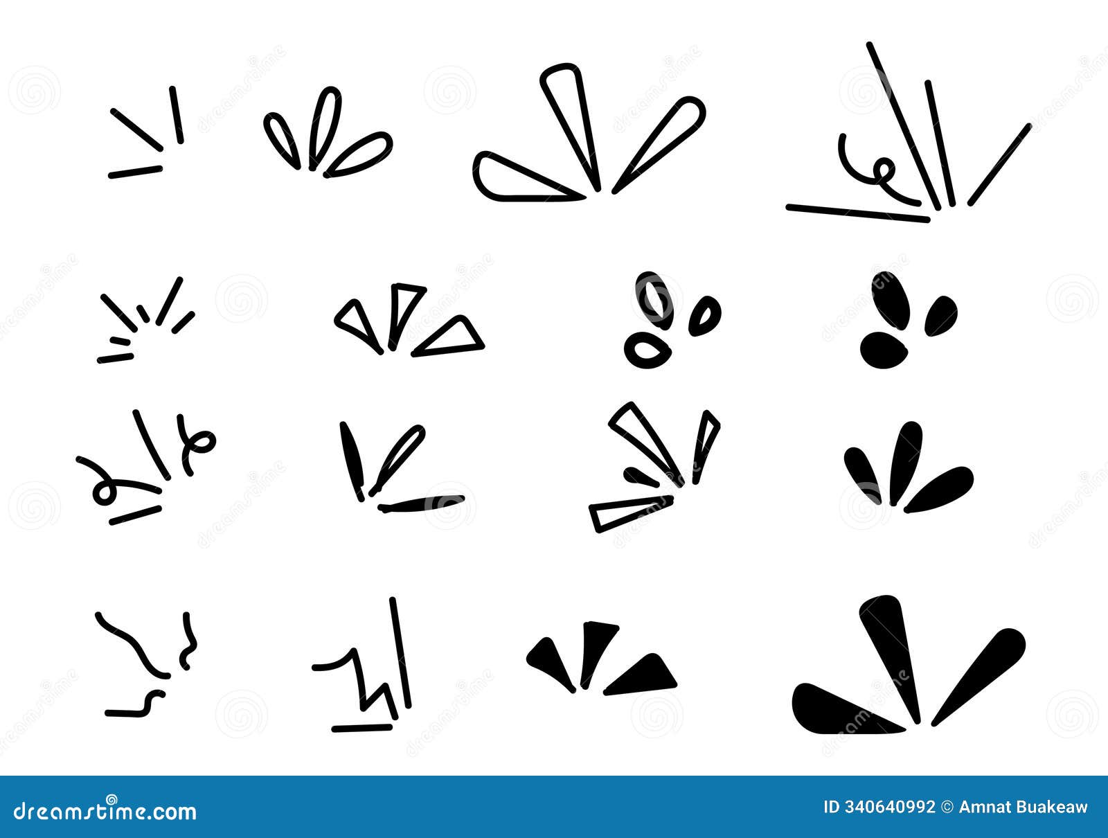 Exclamation, Emphasis Message Icon, Emphasis Sign Hand Drawn Stock ...