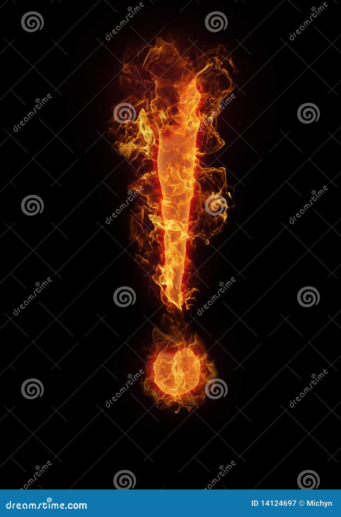 Exclamation mark stock illustration. Illustration of icon - 14124697