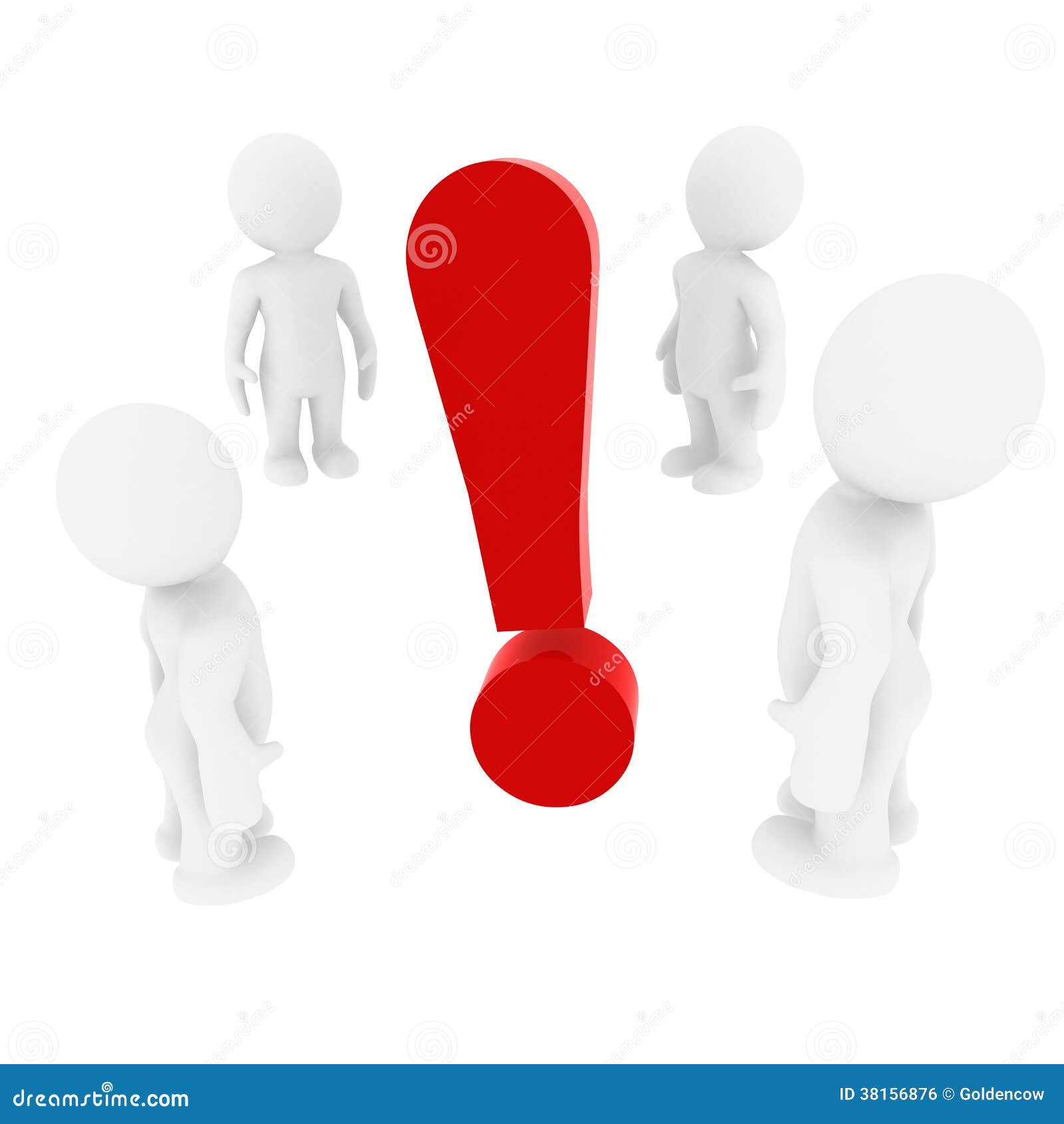 Exclamation Mark stock illustration. Illustration of meetiing - 38156876