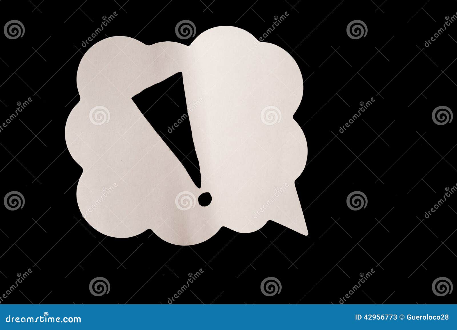 Exclamation mark stock image. Image of exclamation, note - 42956773