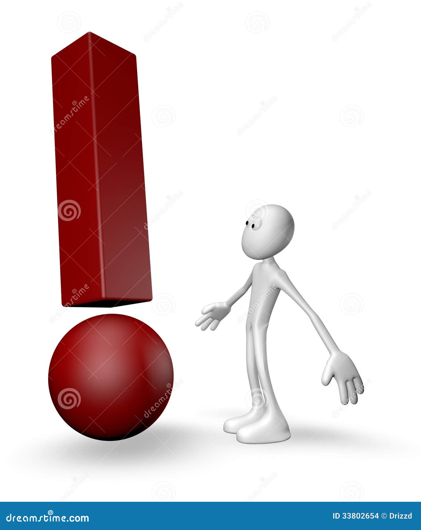 Exclamation mark stock illustration. Illustration of information - 33802654