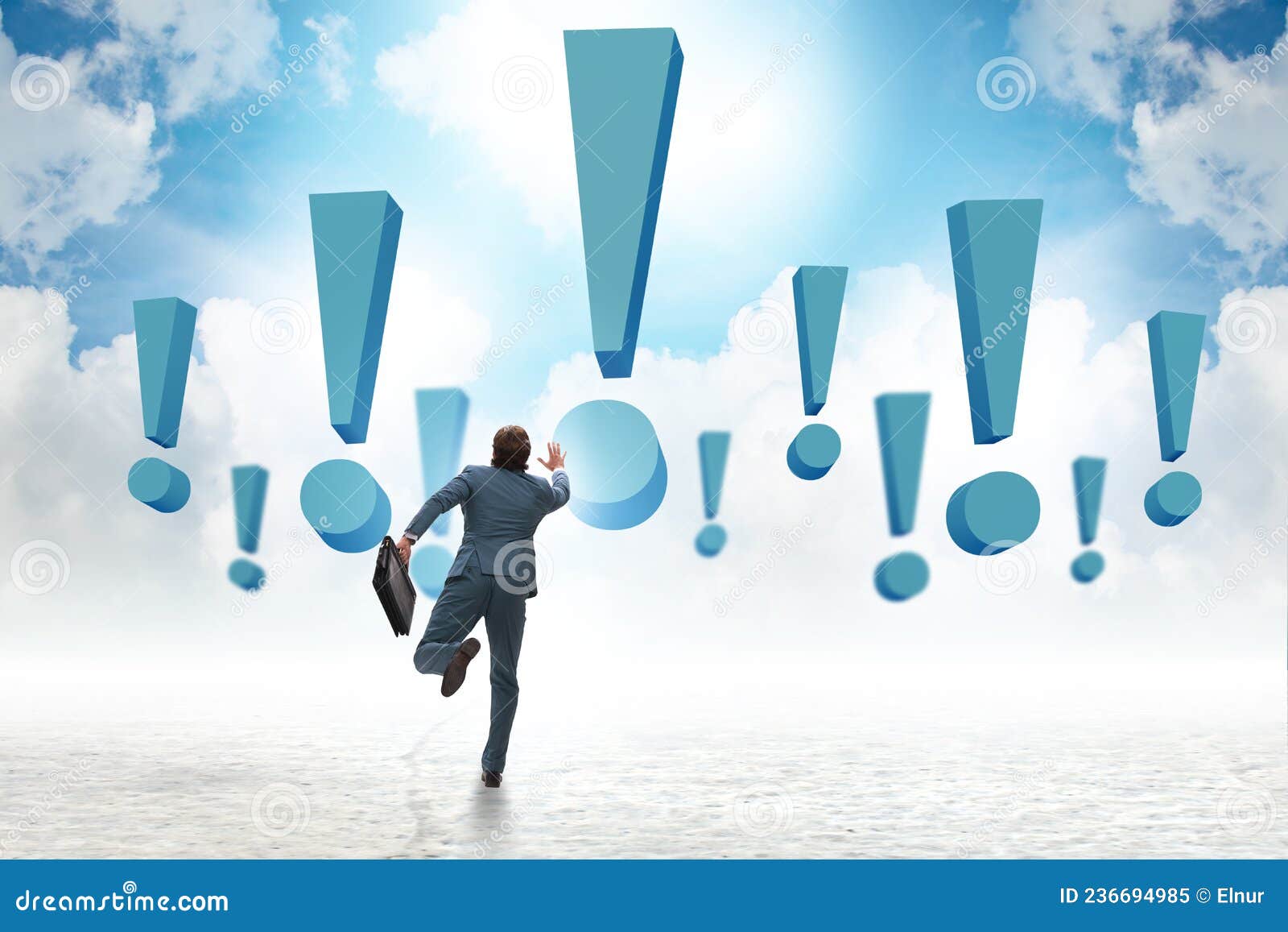 Exclamation Mark Concept with Businessman Stock Image - Image of symbol ... Exclamation Mark Concept with Businessman Stock Image - Image of symbol ...