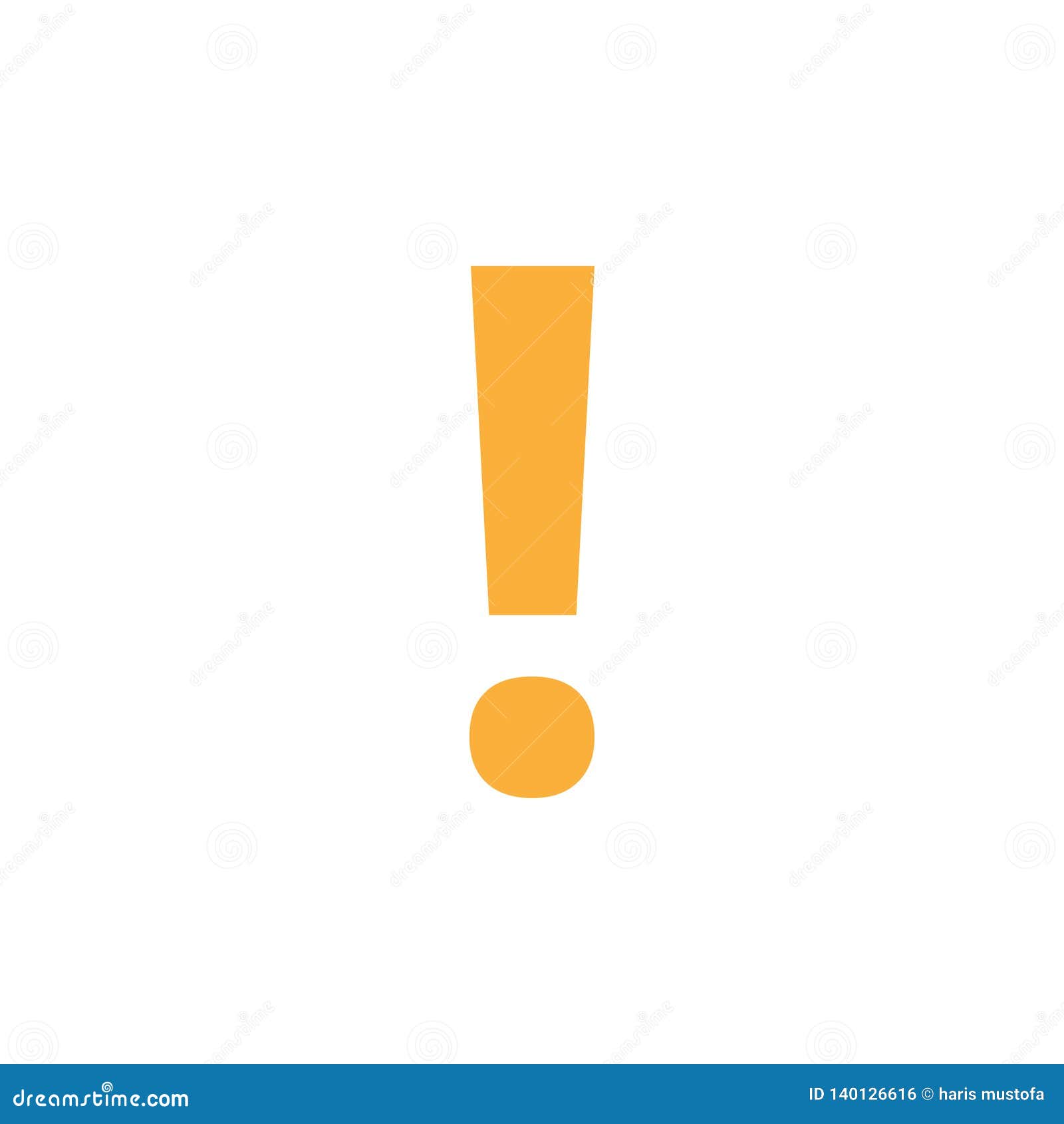 Exclamation Mark Icon Design Template Vector Isolated Stock ...