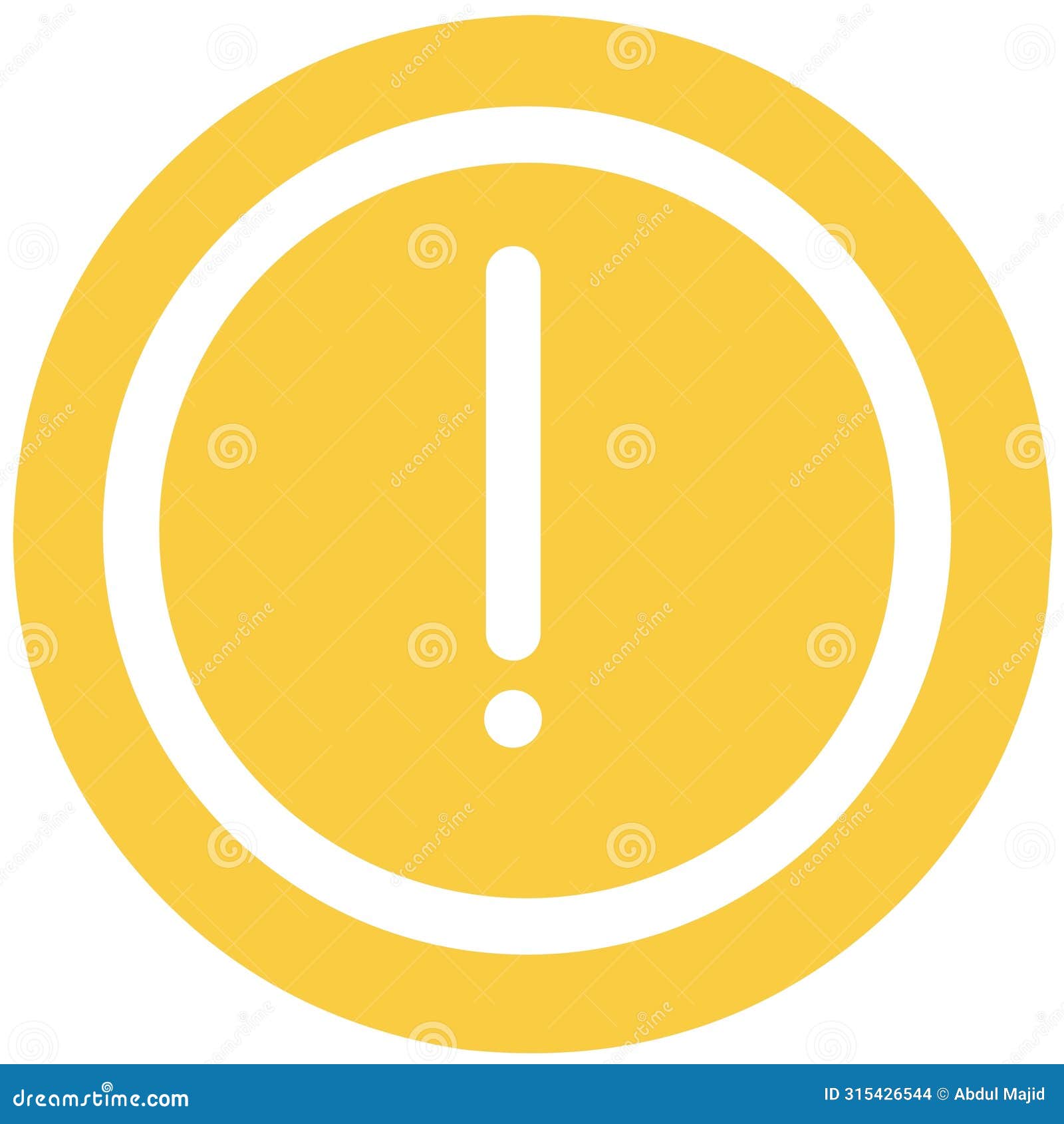 Exclamation Mark Icon, Warning Icon, Exclamation Mark Button Stock ...