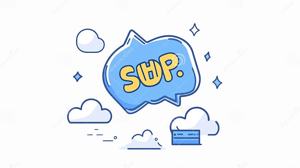 Blue Speech Triangle with Exclamation Mark Symbol Illustration Stock ...