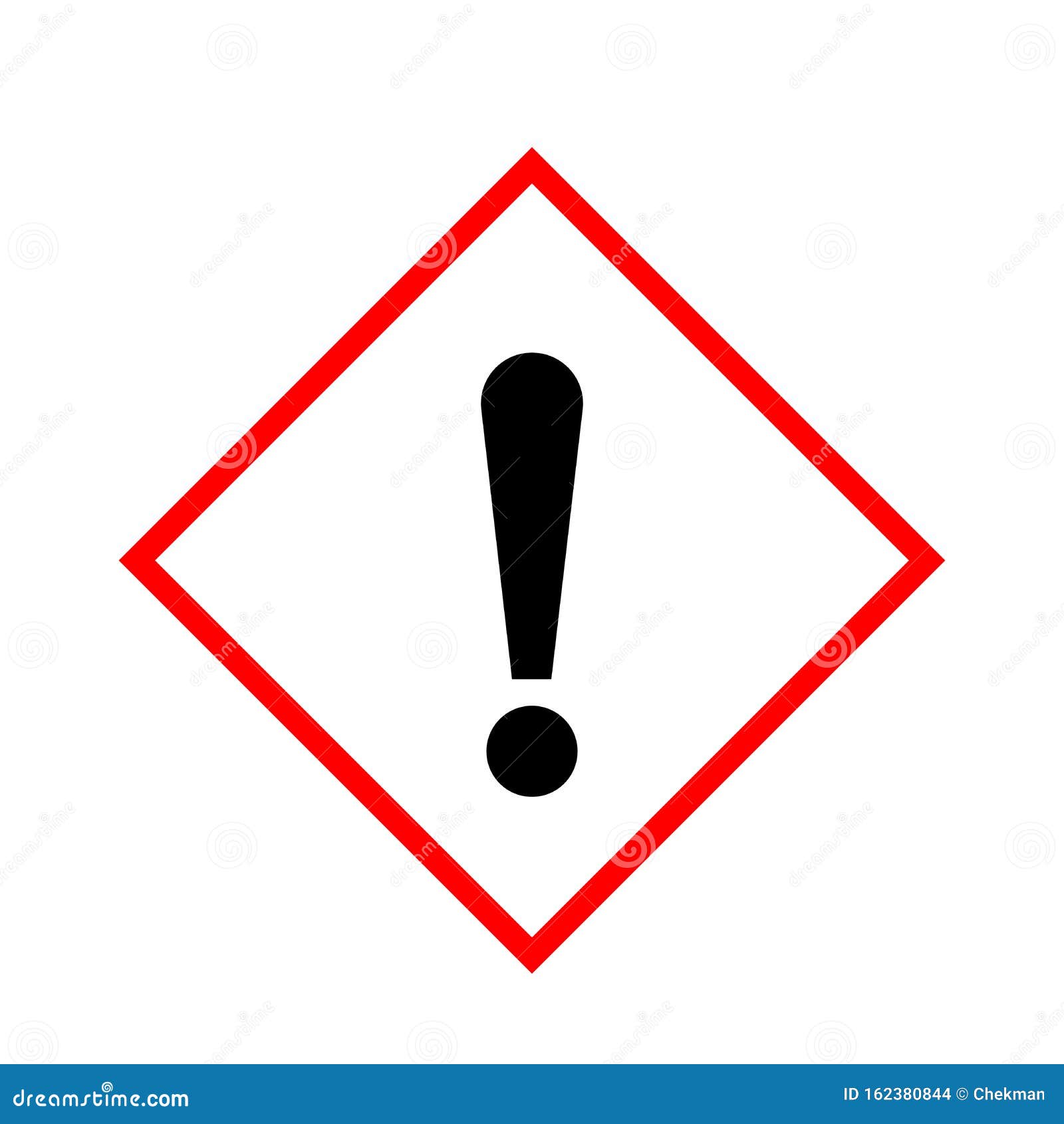 Exclamation mark - vector stock illustration. Illustration of shape ...