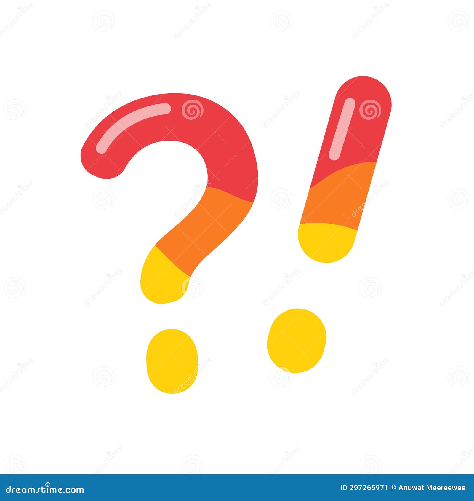 Exclamation Mark on Quote Text Box Surprise Concept Stock Vector ...