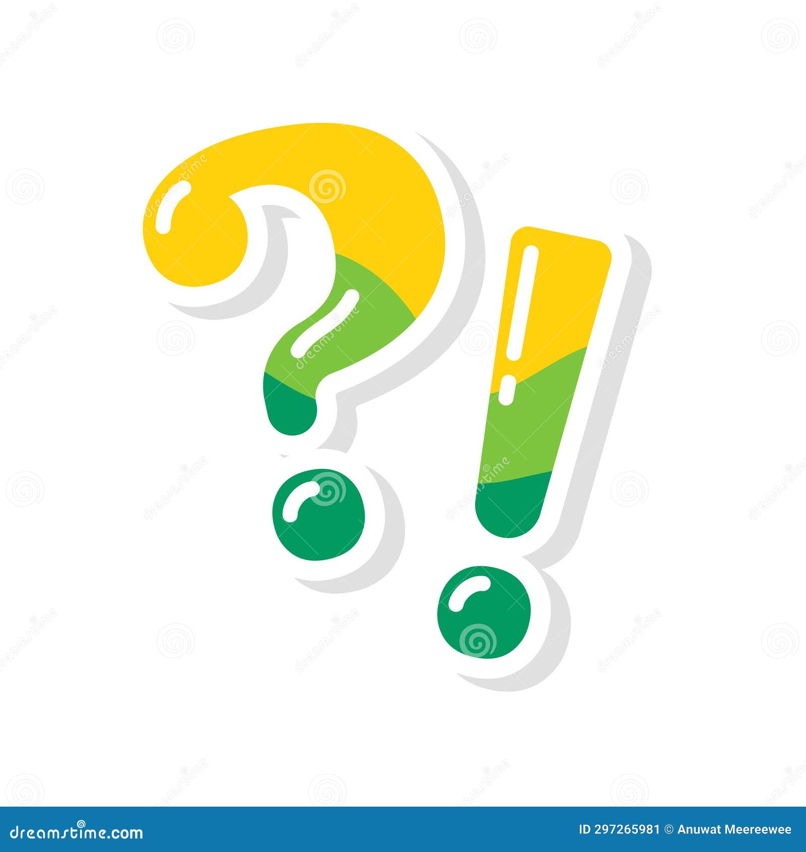 Exclamation Mark on Quote Text Box Surprise Concept Stock Illustration ...