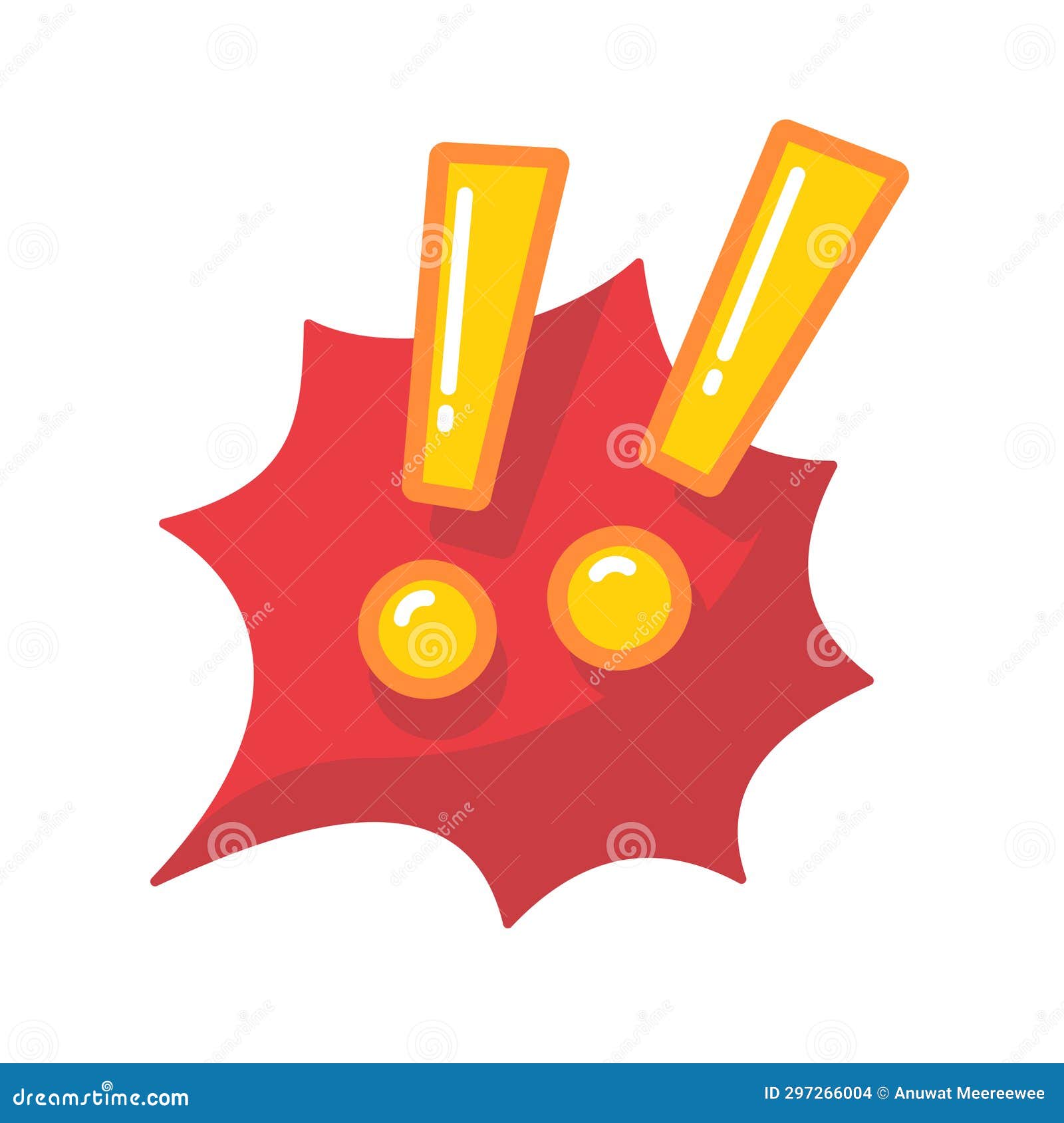 Exclamation Mark on Quote Text Box Surprise Concept Stock Illustration ...