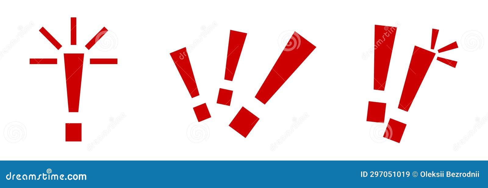 Exclamation Mark. Red Vector Warn Sign. Caution Or Attention Icon ... Exclamation Mark. Red Vector Warn Sign. Caution Or Attention Icon ...