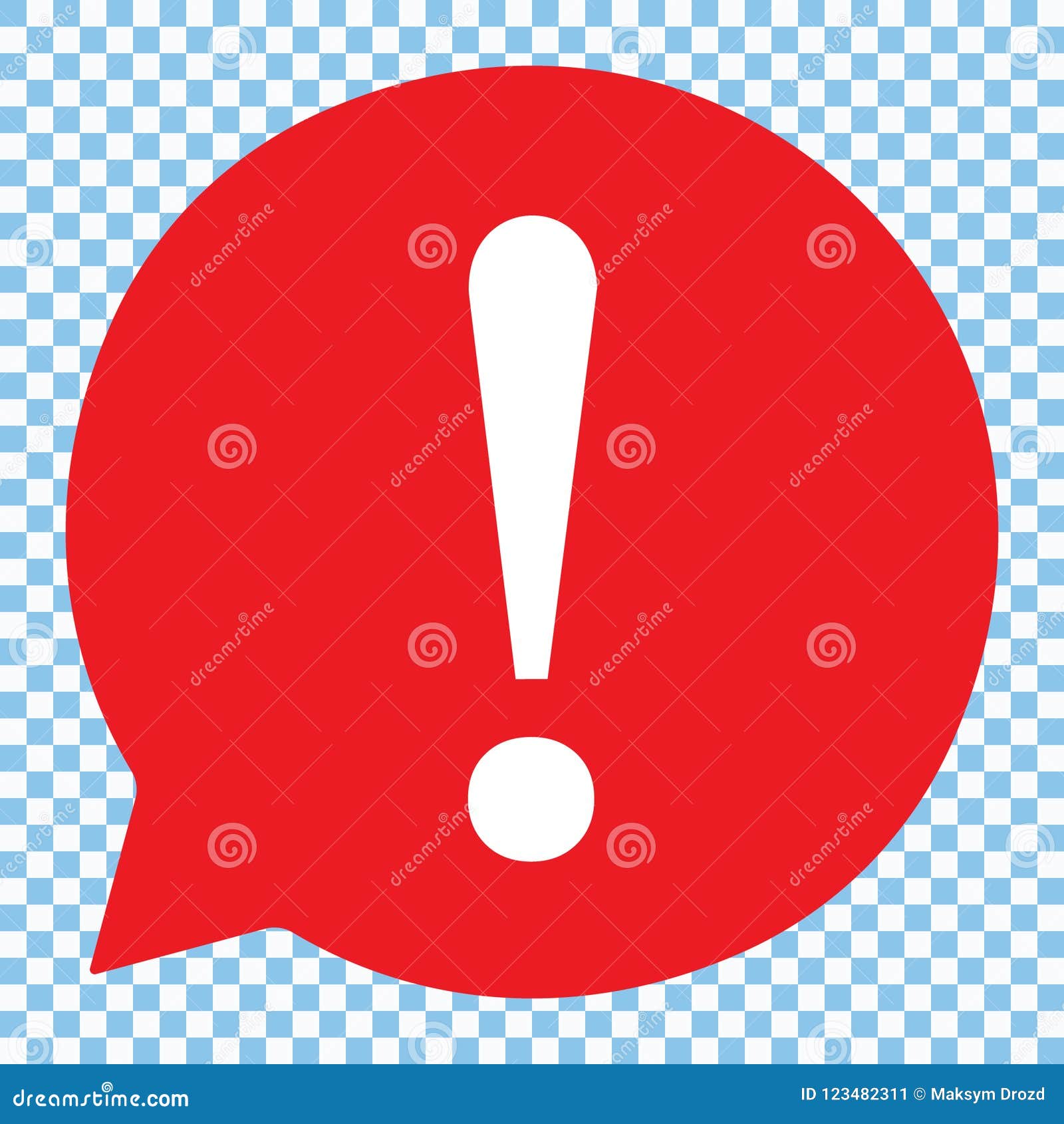 Exclamation Mark in Speech Bubble, Exclamation Mark Icon Vector Stock ... Exclamation Mark in Speech Bubble, Exclamation Mark Icon Vector Stock ...